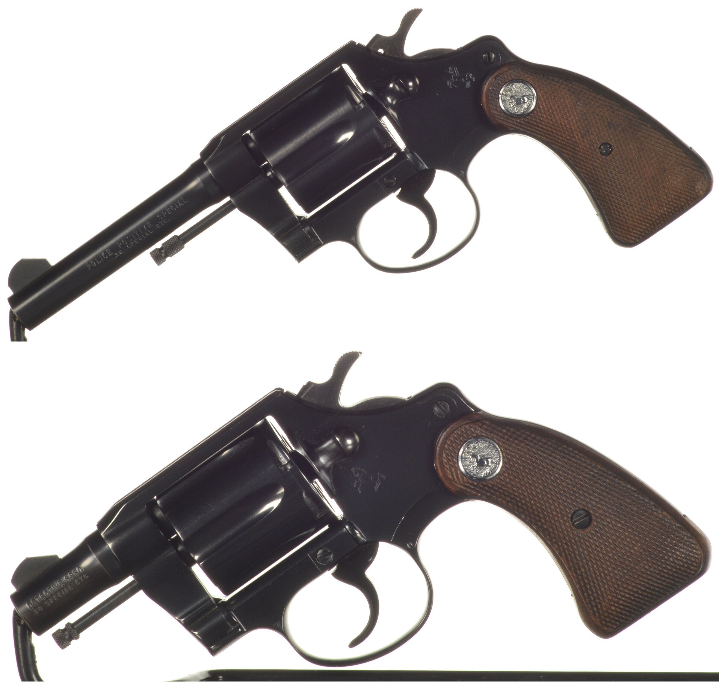 Two Colt Double Action Revolvers | Rock Island Auction