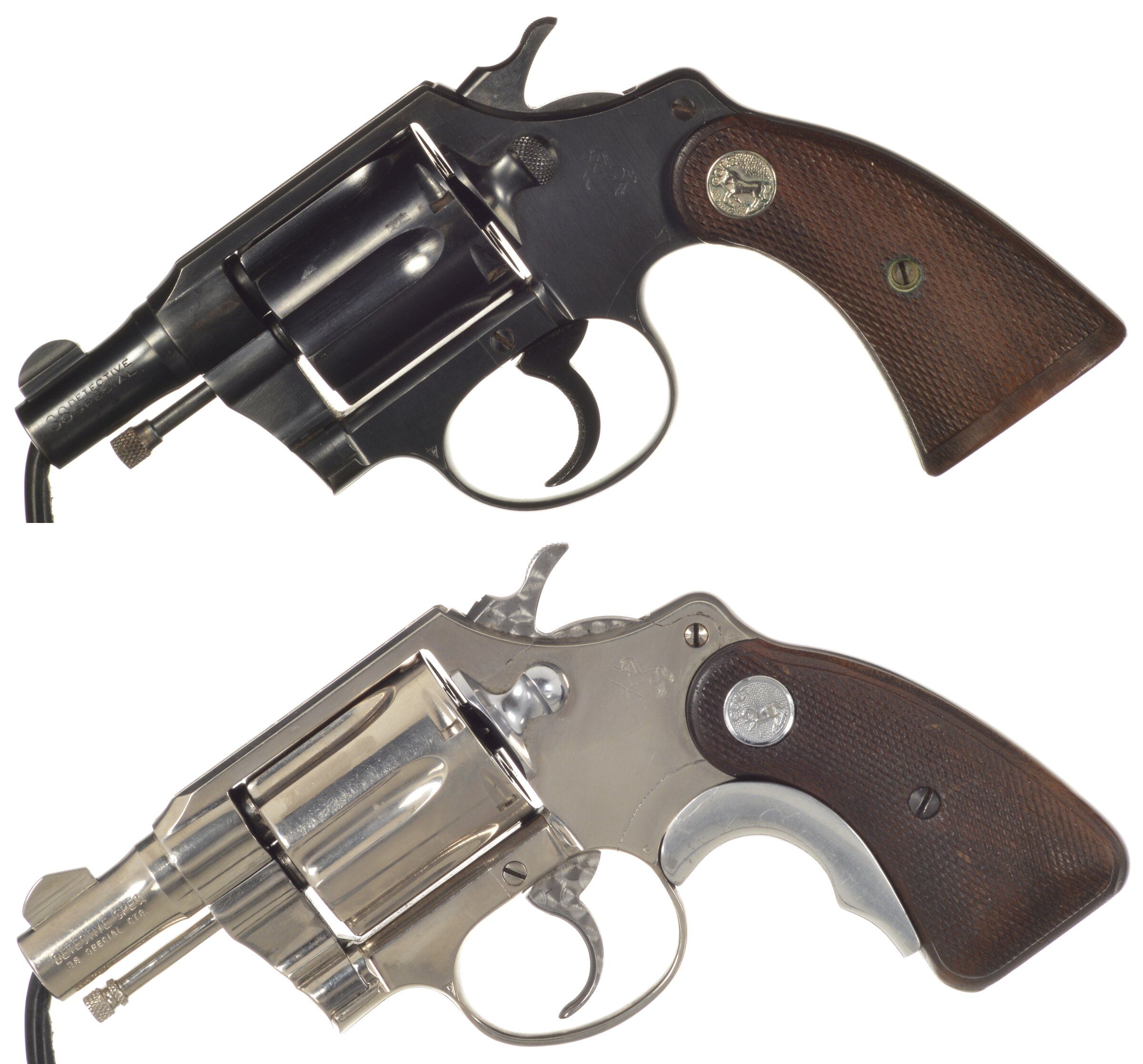 Two Colt Detective Special Double Action Revolvers | Rock Island Auction