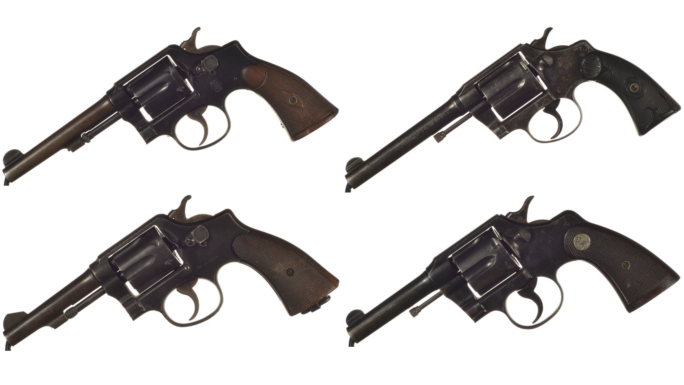 Four American Double Action Revolvers | Rock Island Auction