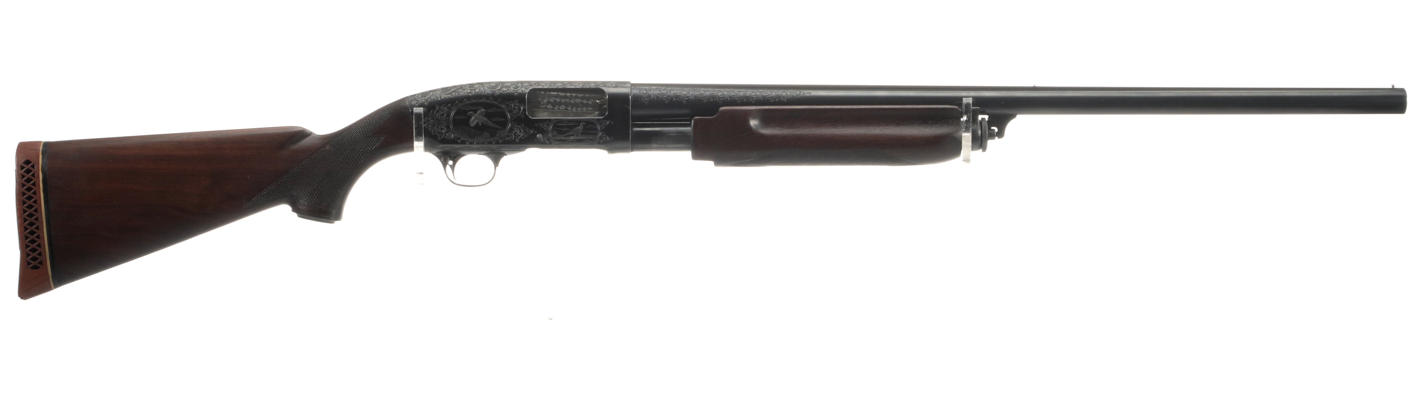 Engraved and Silver Inlaid Remington Model 31 Shotgun | Rock Island Auction