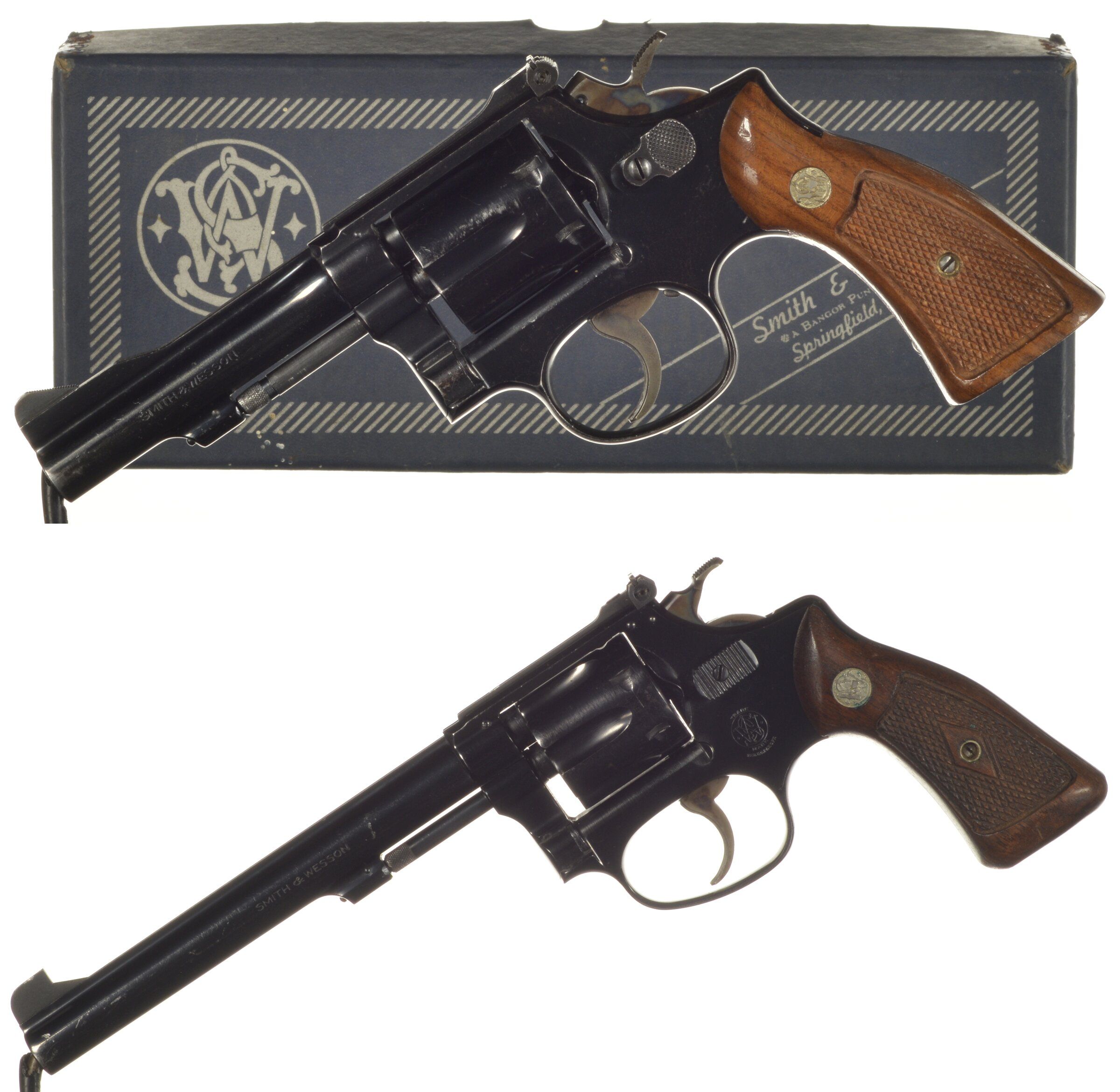 Two Smith & Wesson Double Action Revolvers | Rock Island Auction