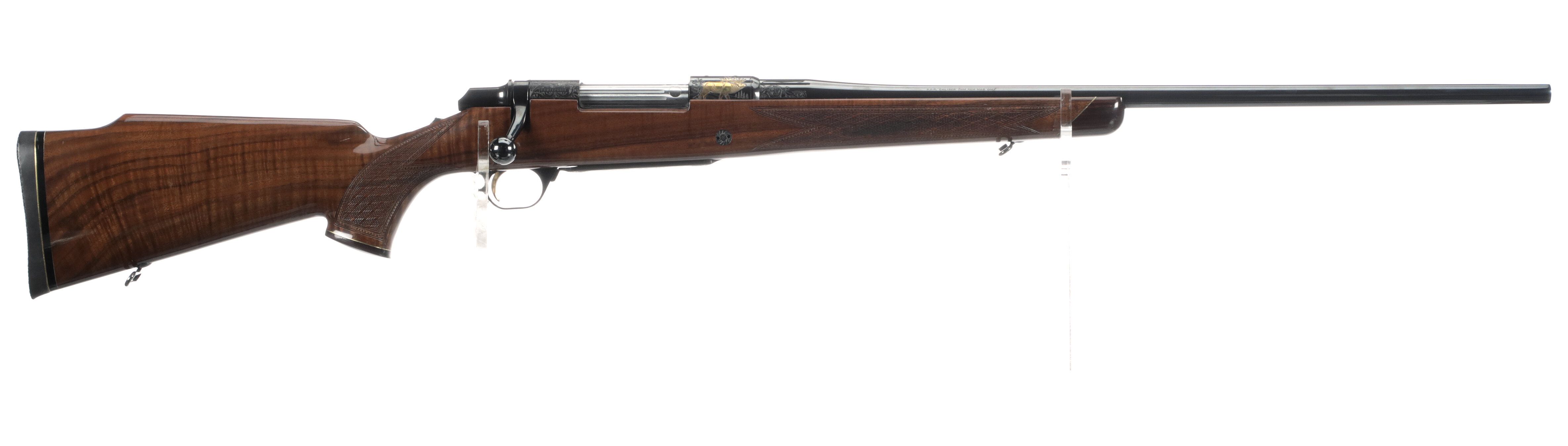 Engraved and Gold Inlaid Browning BBR Bolt Action Rifle | Rock Island ...
