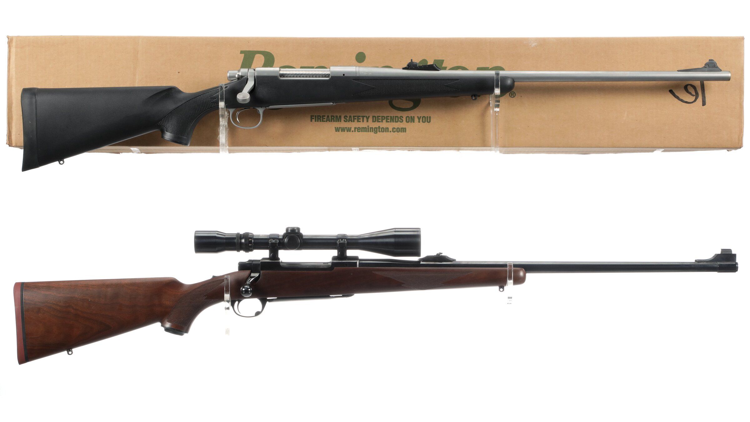 Two Bolt Action Sporting Rifles | Rock Island Auction