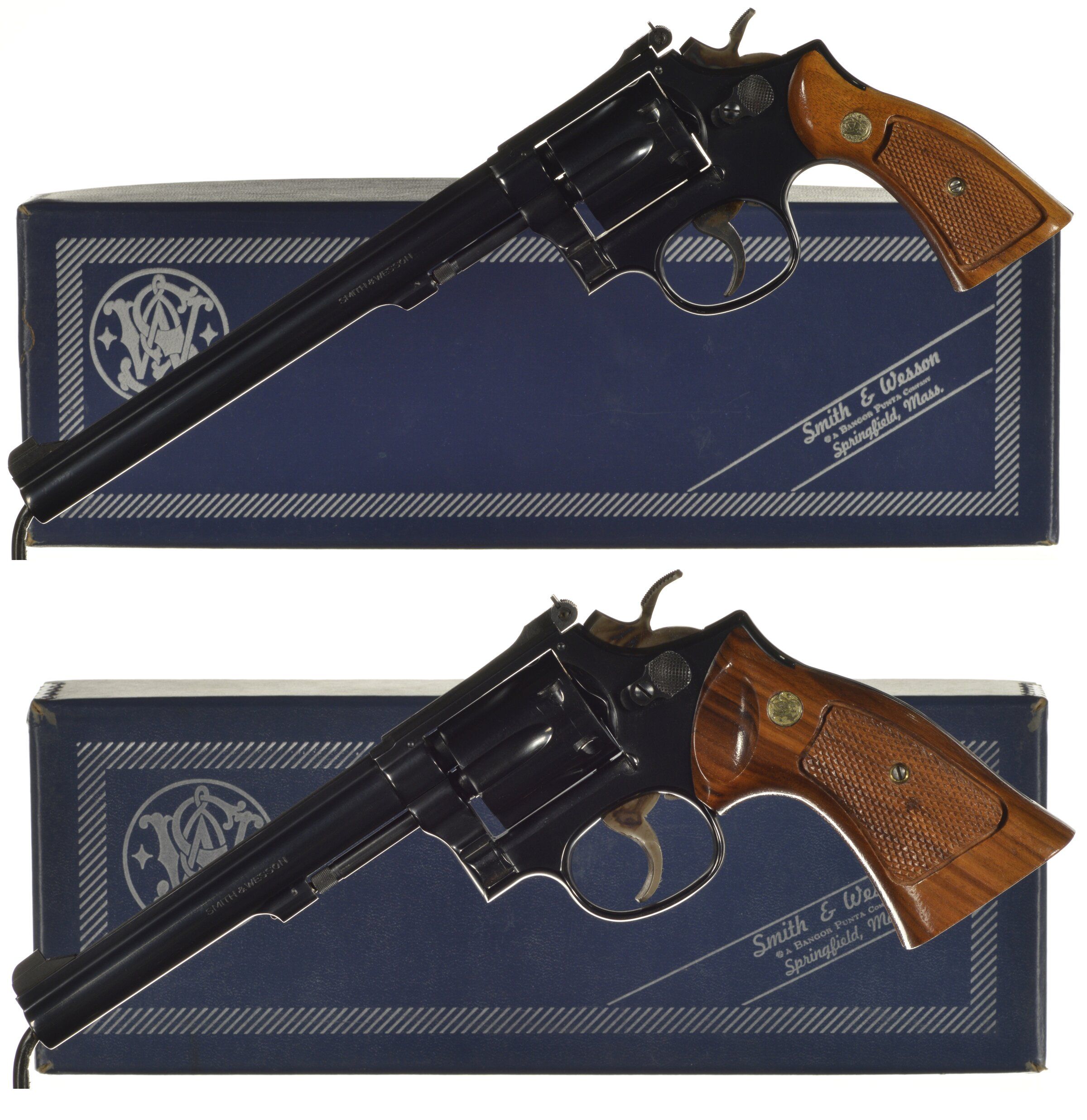 Two Smith & Wesson Double Action Revolvers with Boxes | Rock Island Auction