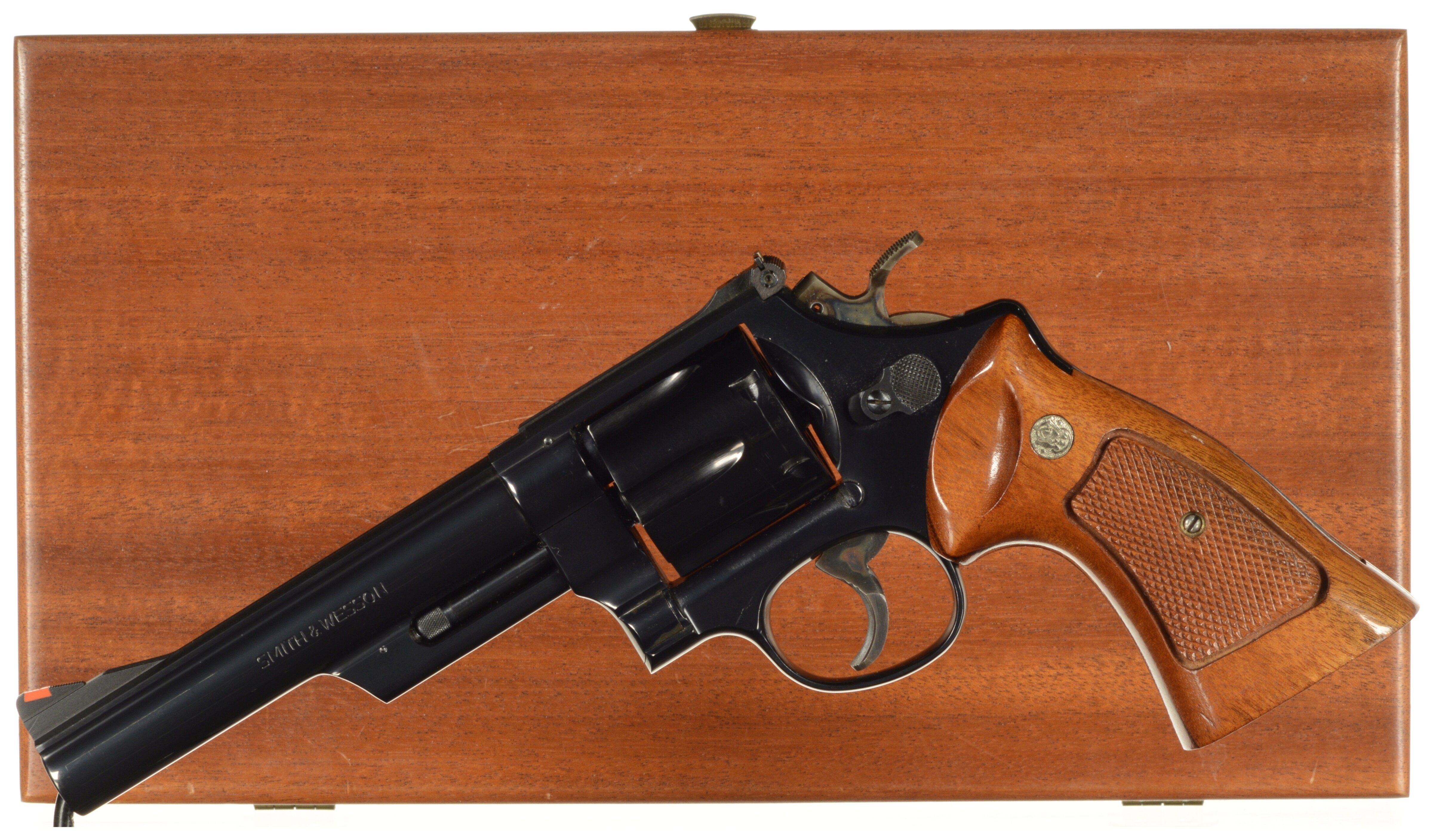 Smith & Wesson Model 25-5 Double Action Revolver with Case | Rock ...