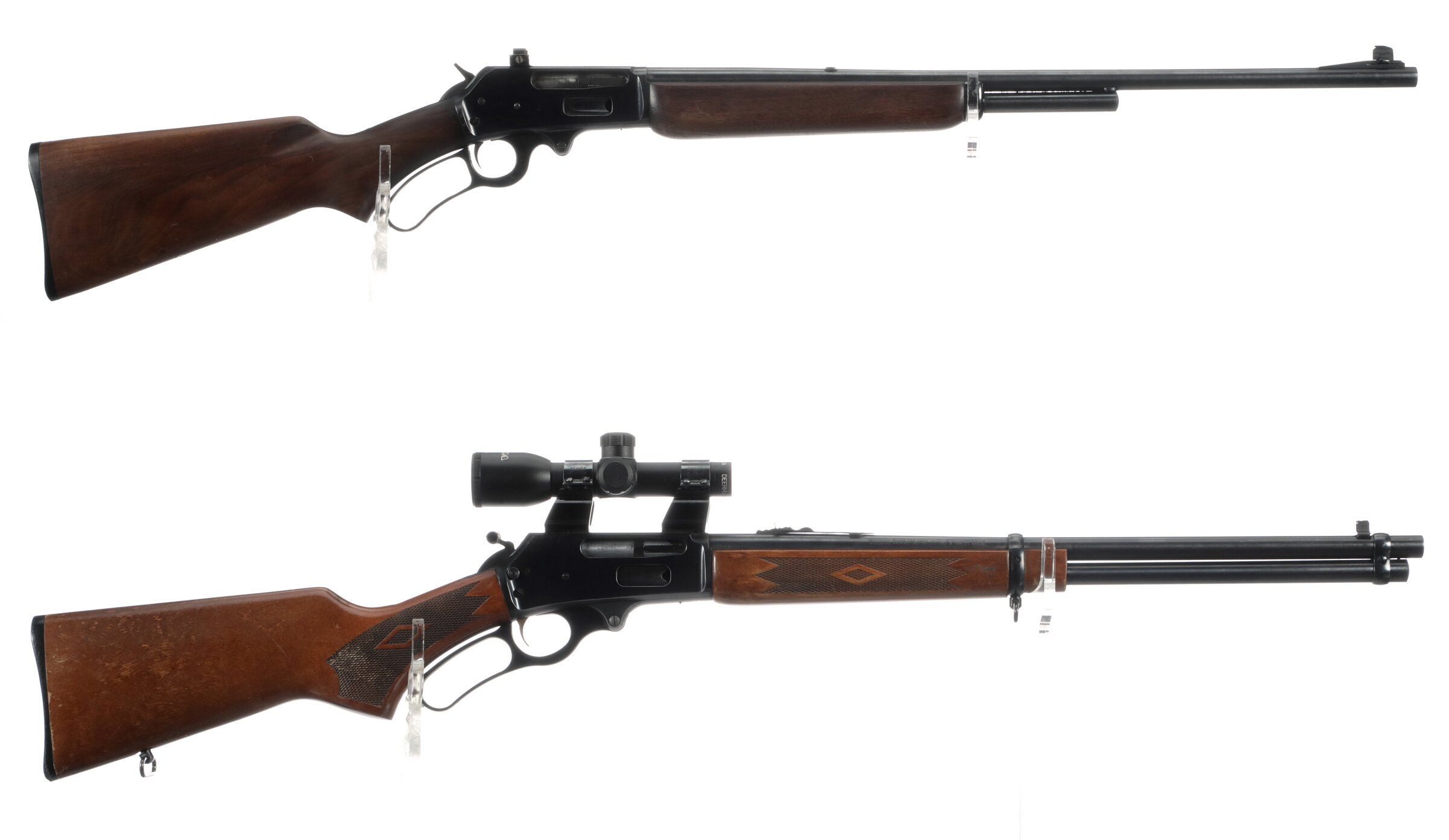 Two Marlin Lever Action Rifles | Rock Island Auction
