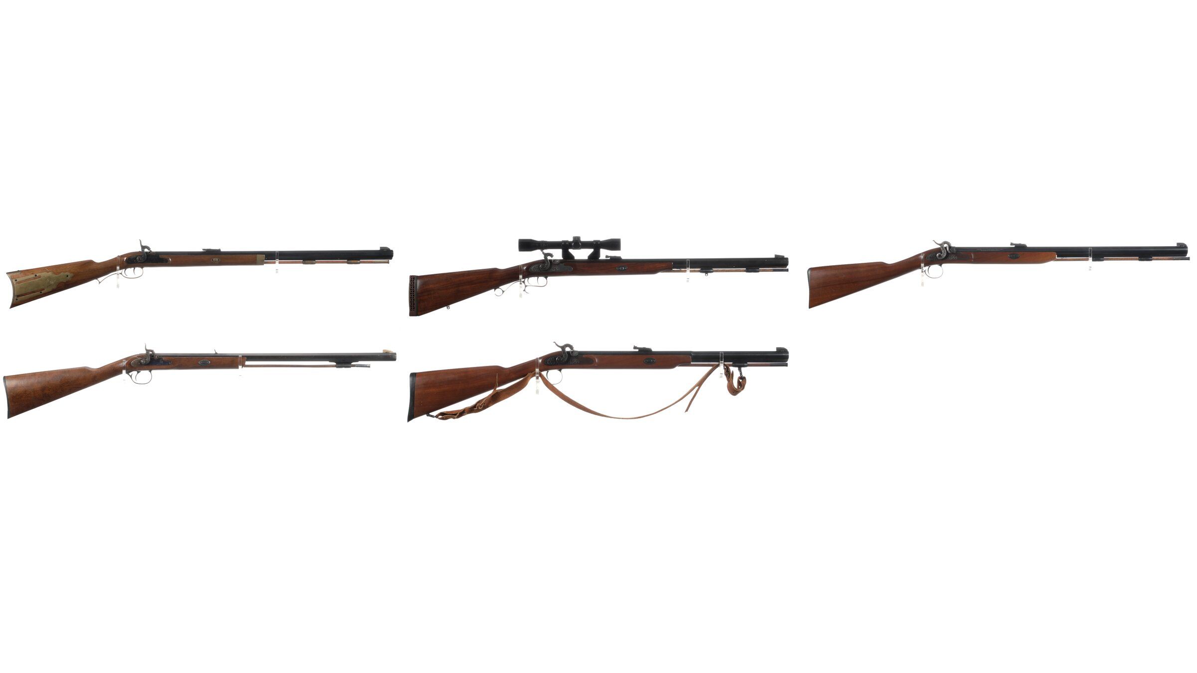 Five Contemporary Muzzleloading Percussion Long Arms | Rock Island Auction