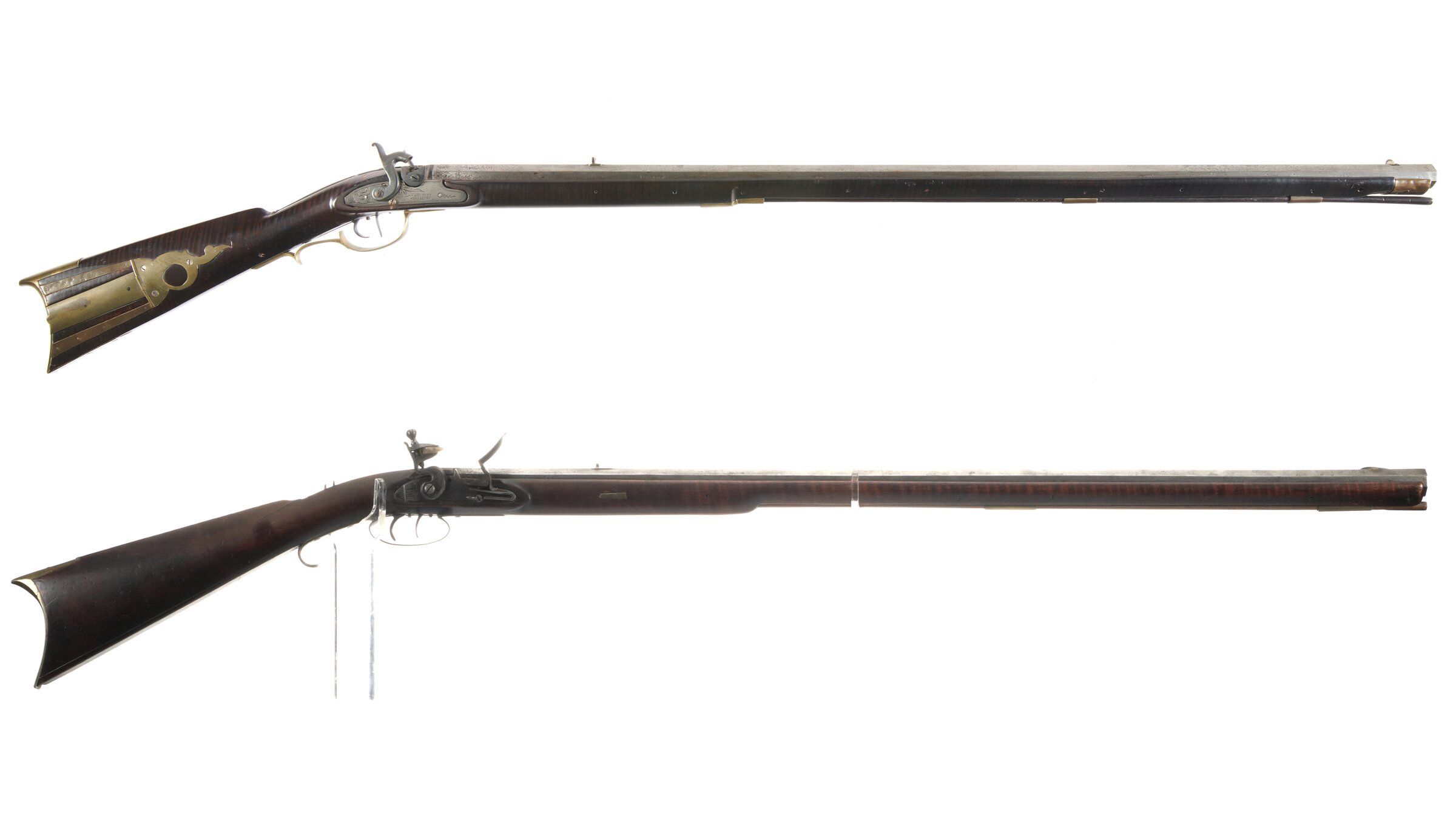 Two American Long Rifles | Rock Island Auction