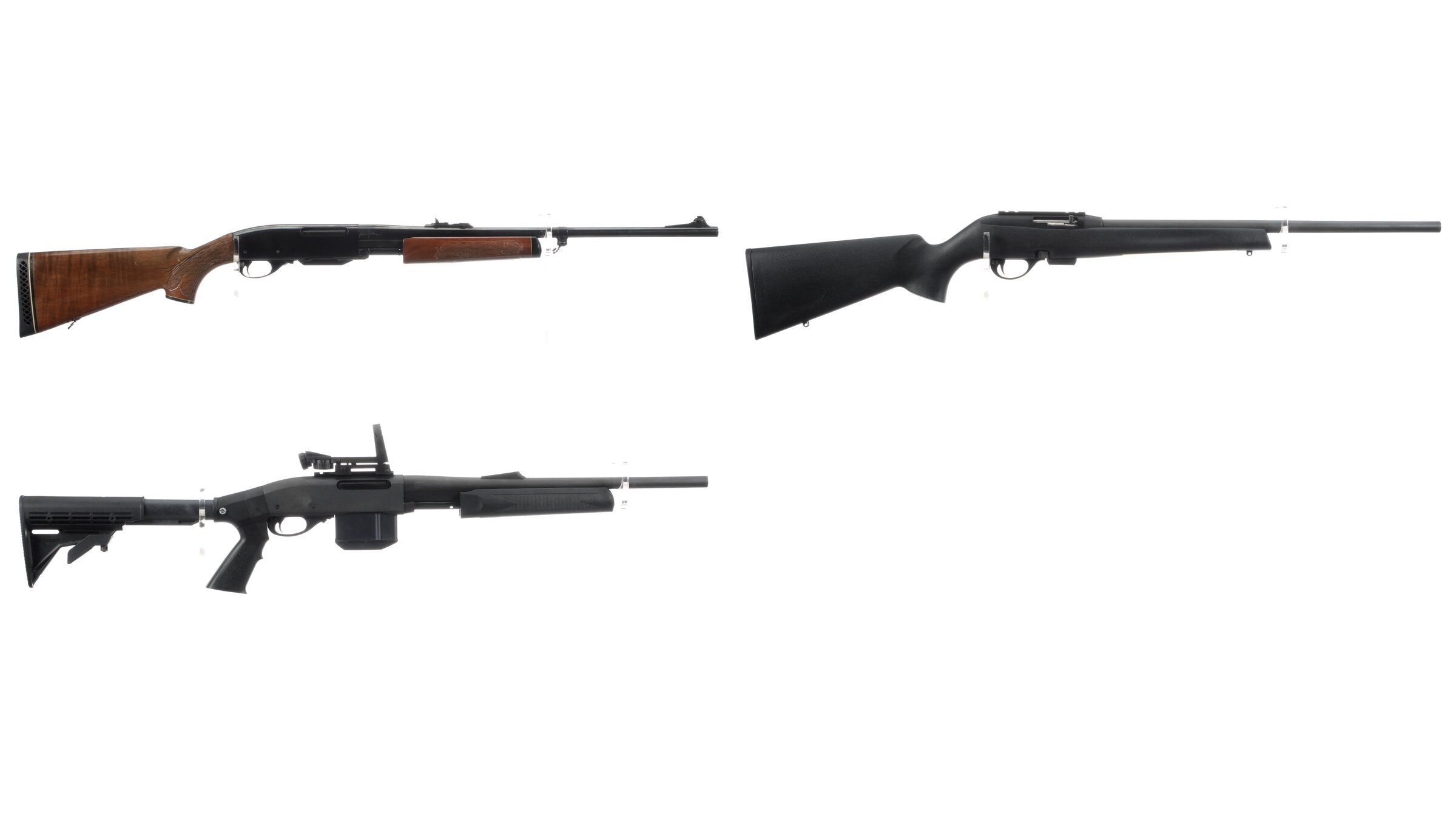 Three Remington Rifles | Rock Island Auction