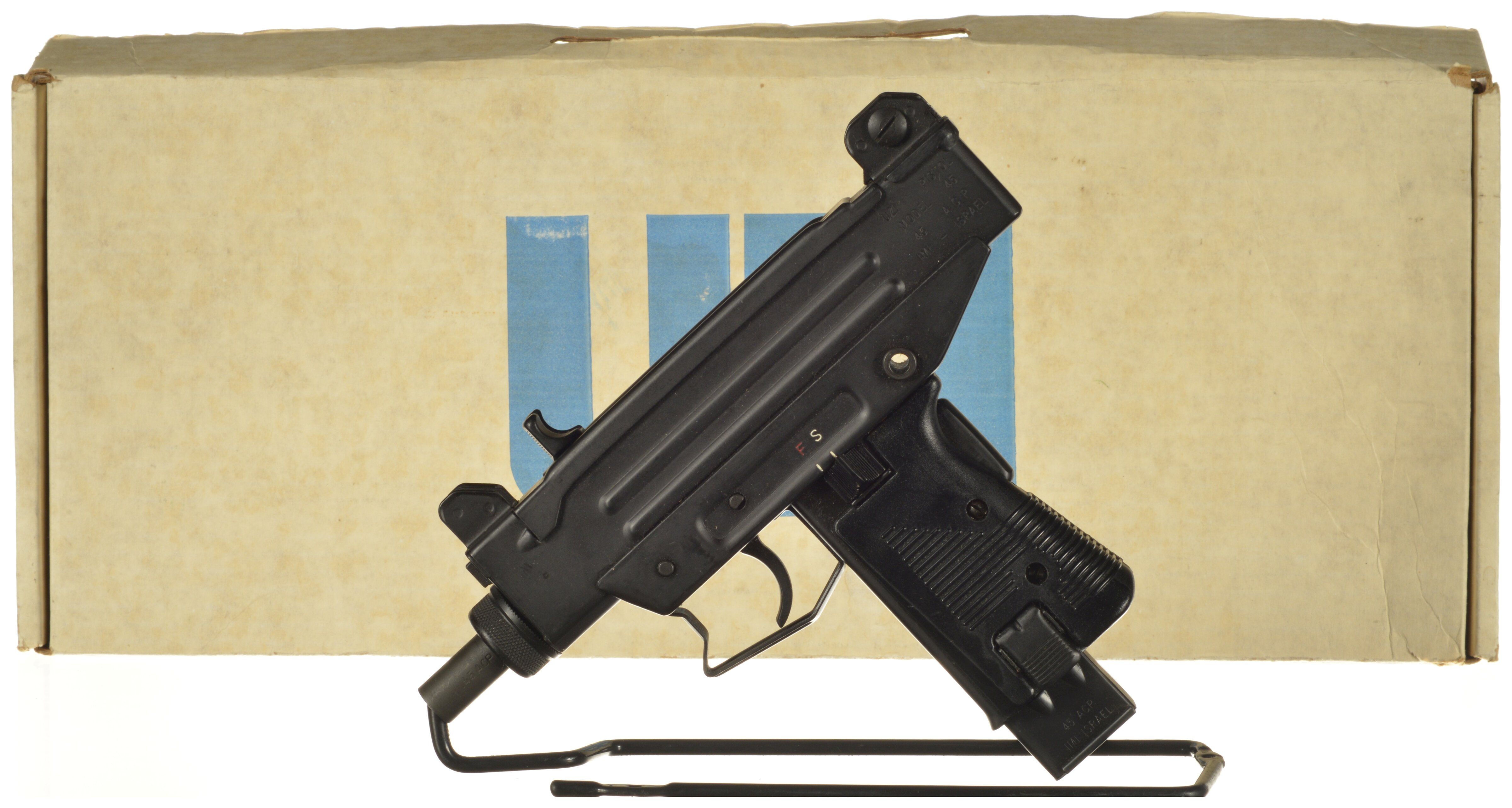 IMI/Action Arms Uzi Semi-Automatic Pistol with Case | Rock Island Auction