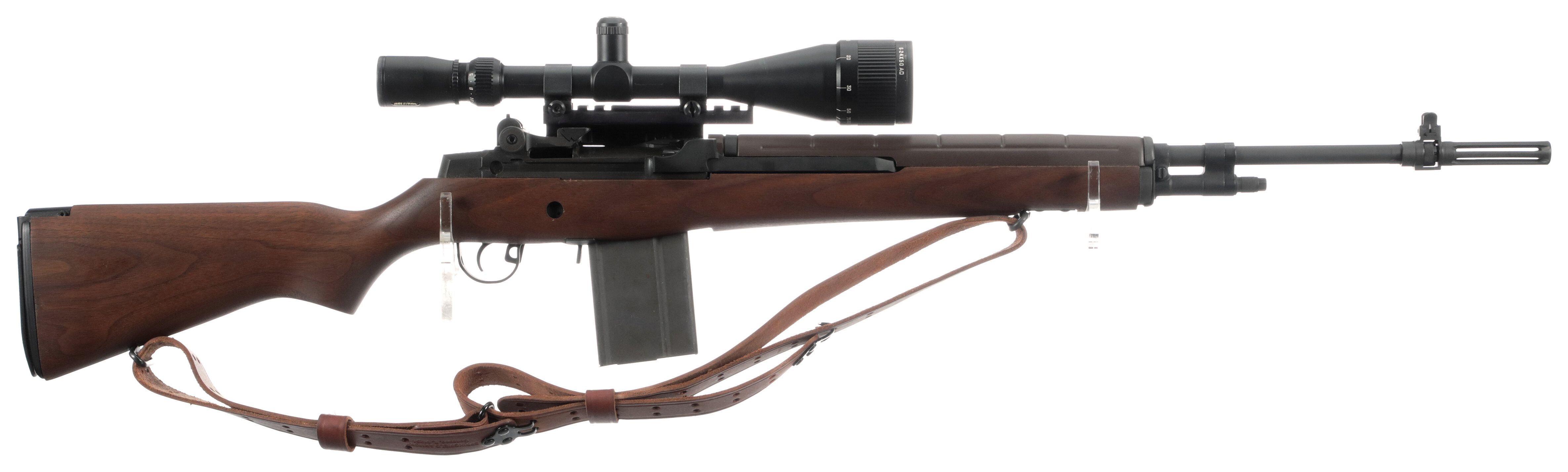 Springfield Armory Inc. M1A Semi-Automatic Rifle with Scope | Rock ...