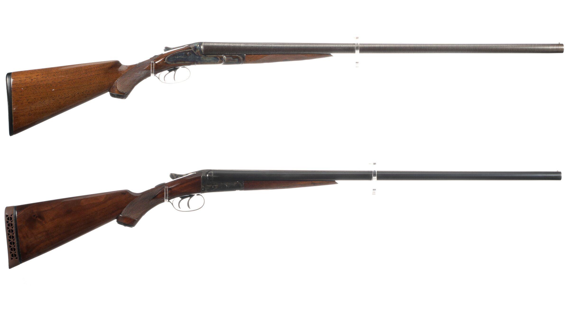 Two American Double Barrel Shotguns | Rock Island Auction