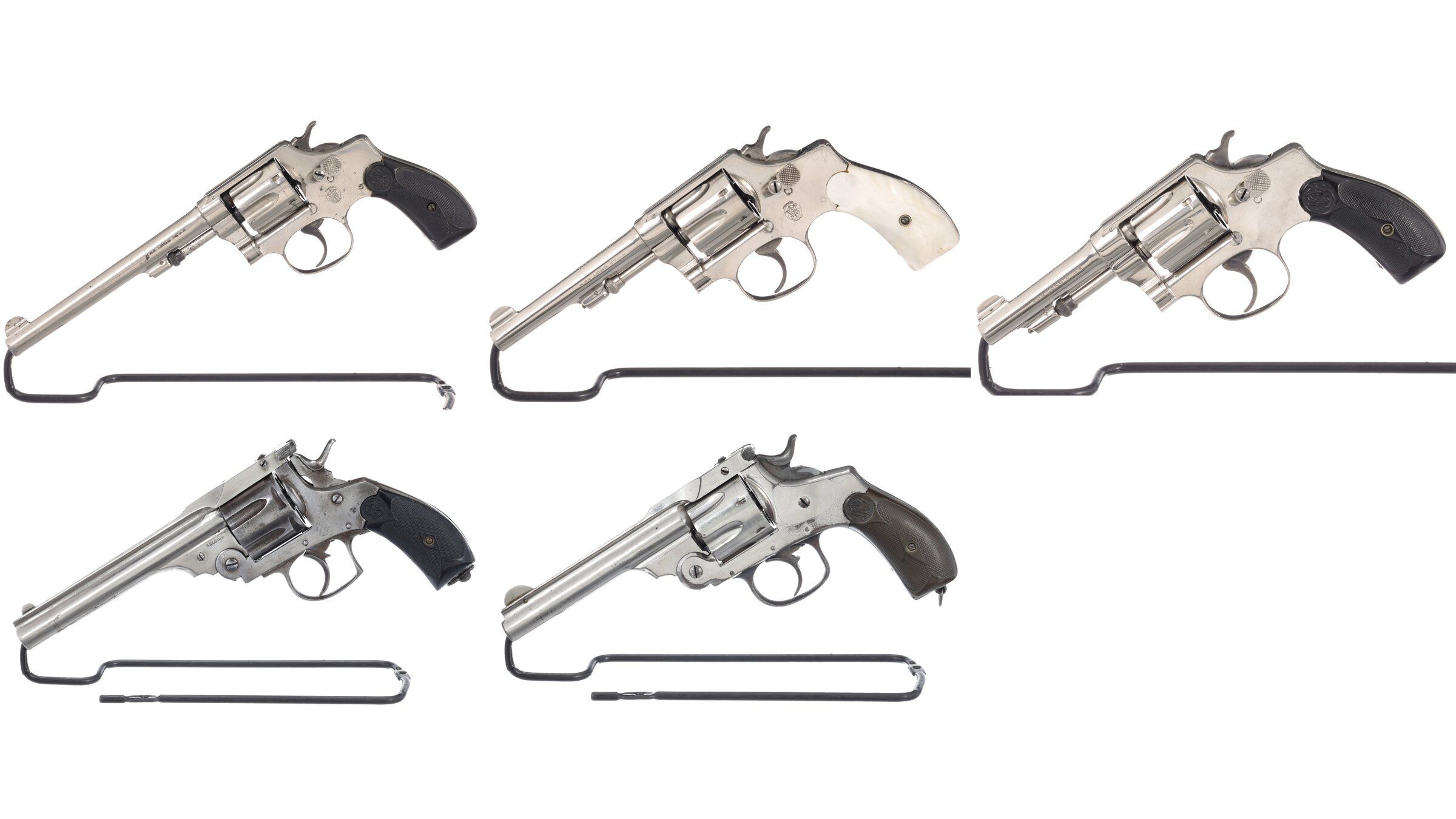 Five Double Action Revolvers | Rock Island Auction