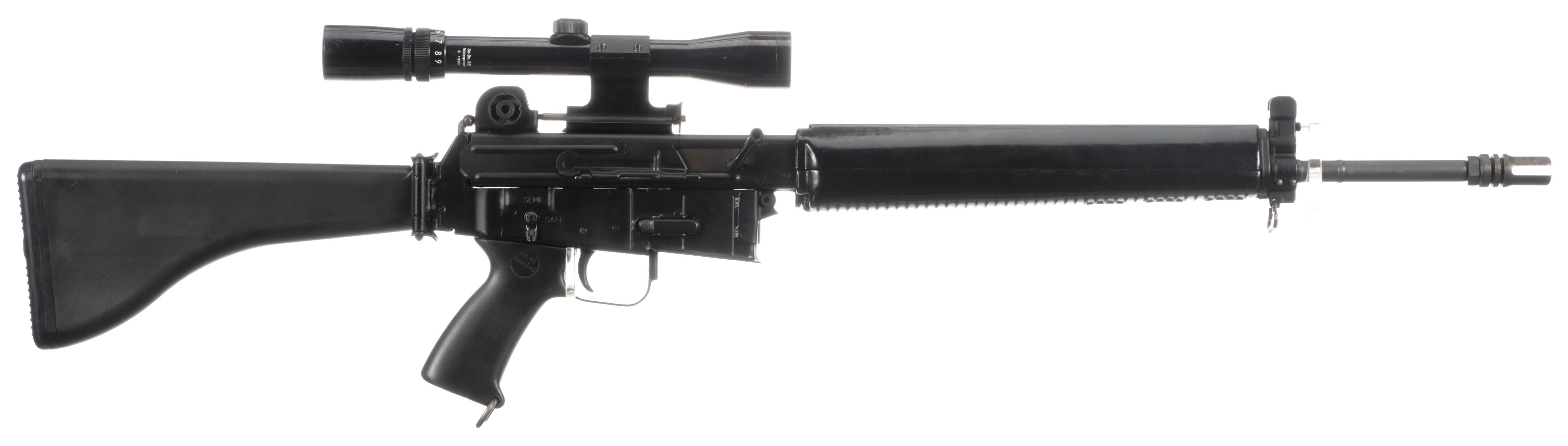 Sterling Armament AR 180 Semi-Automatic Rifle with Scope | Rock Island ...