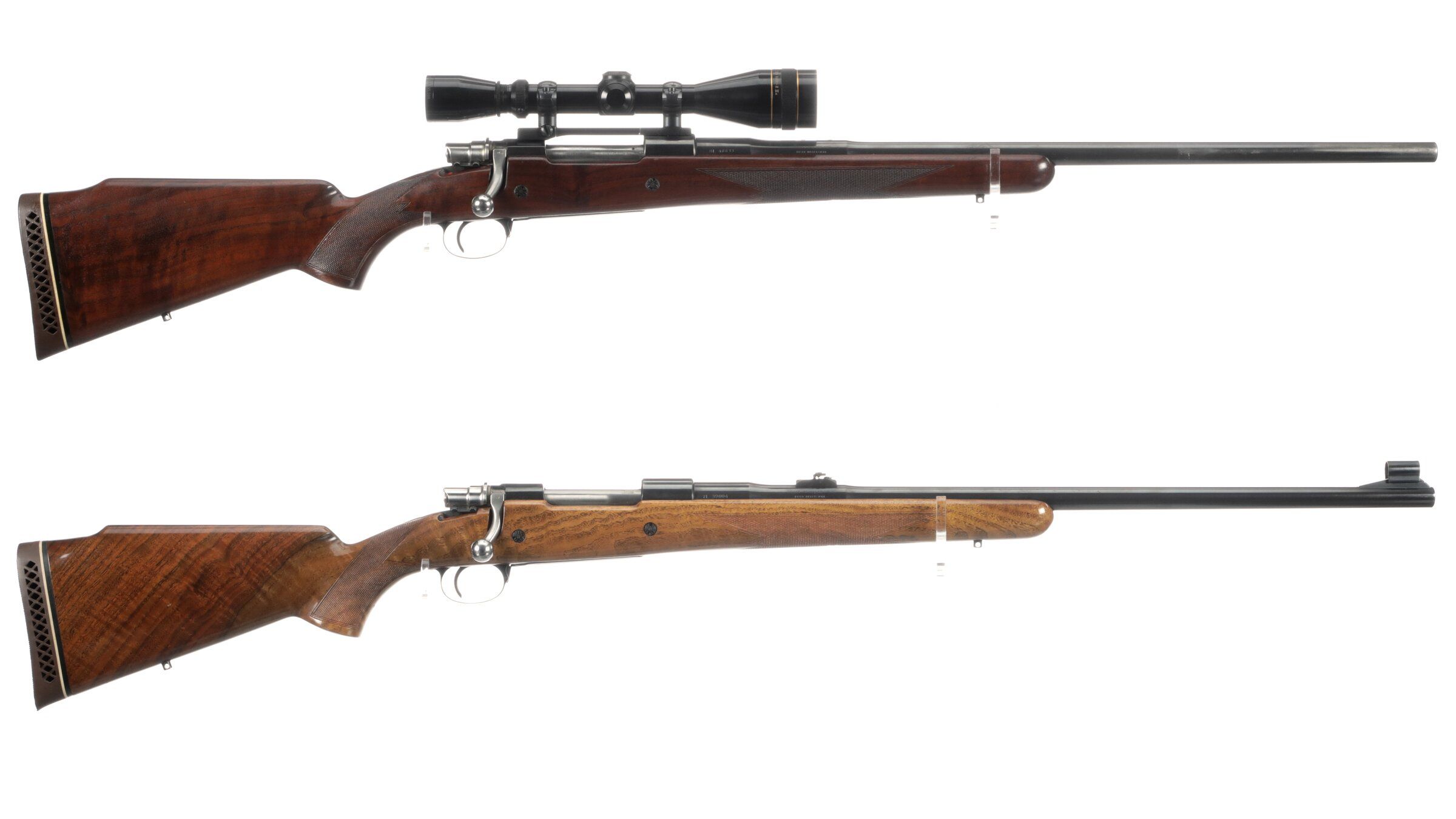 Two Browning High Power Safari Grade Bolt Action Rifles | Rock Island ...