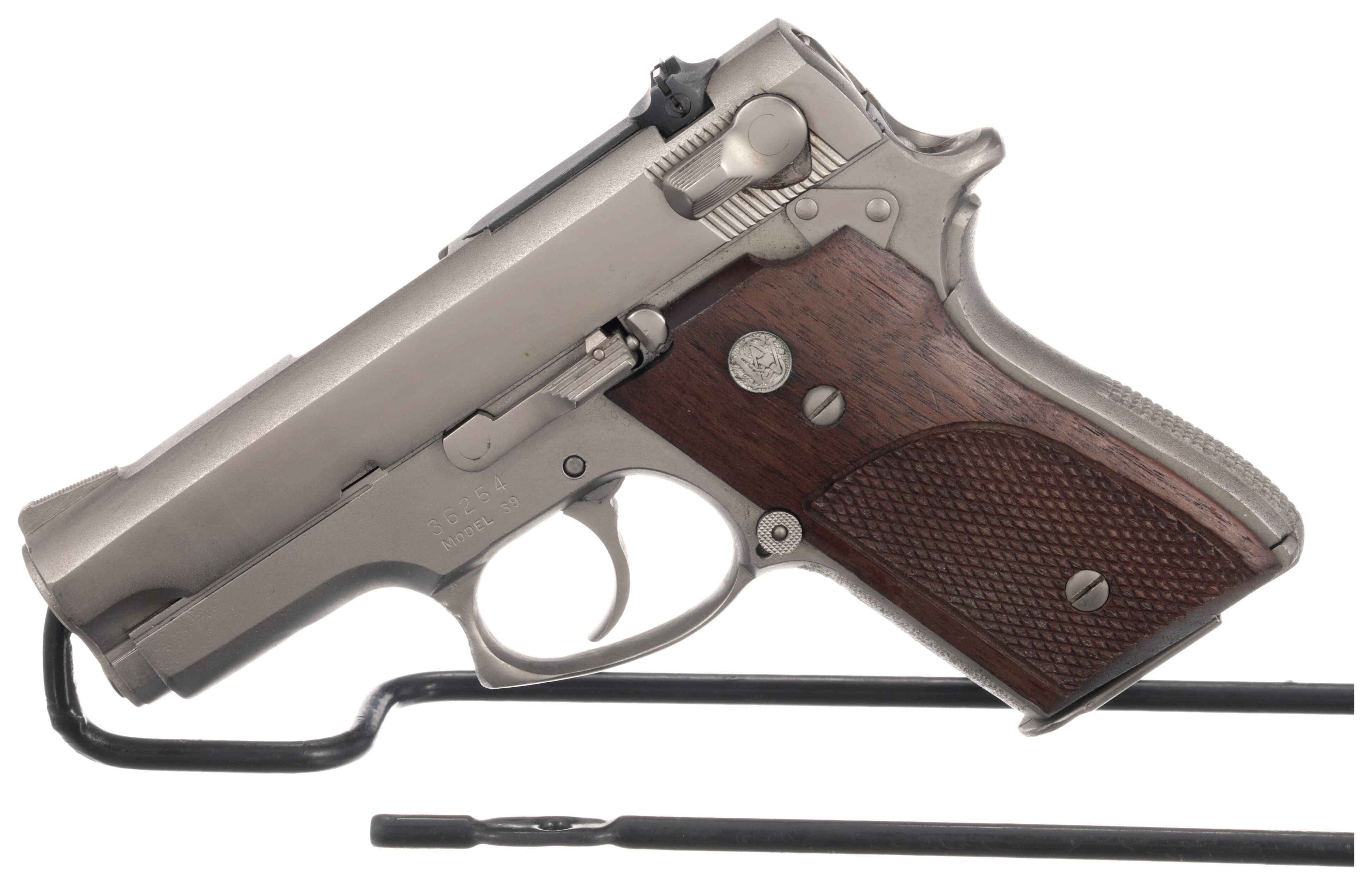 Devel Style Smith & Wesson Model 39 Semi-Automatic Pistol | Rock Island ...