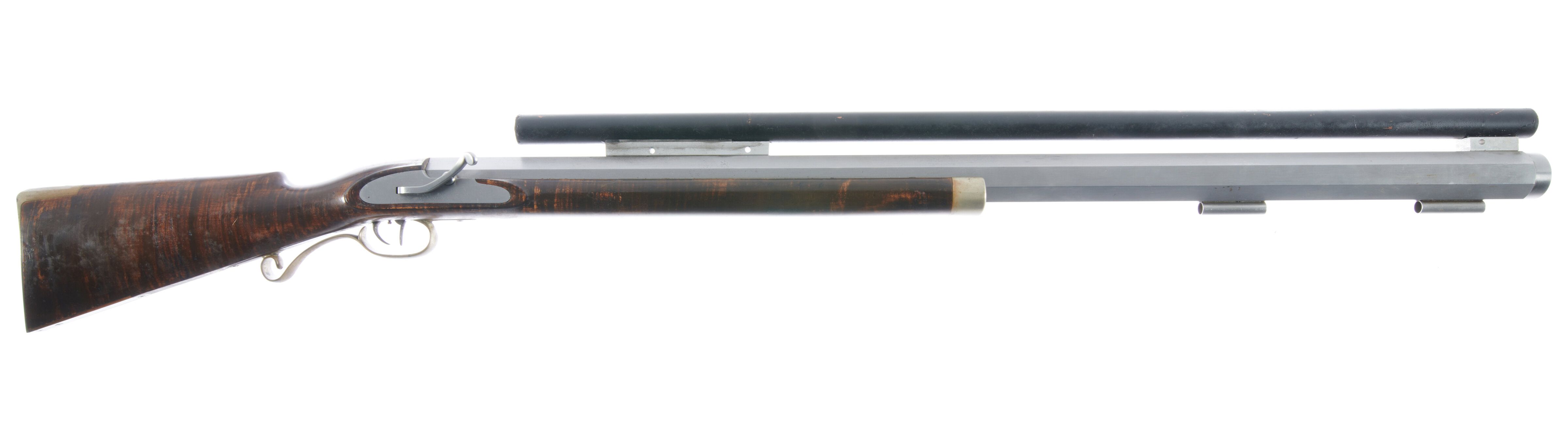 Heavy Barrel Contemporary Half-Stock "Mule Ear" Percussion Rifle | Rock ...