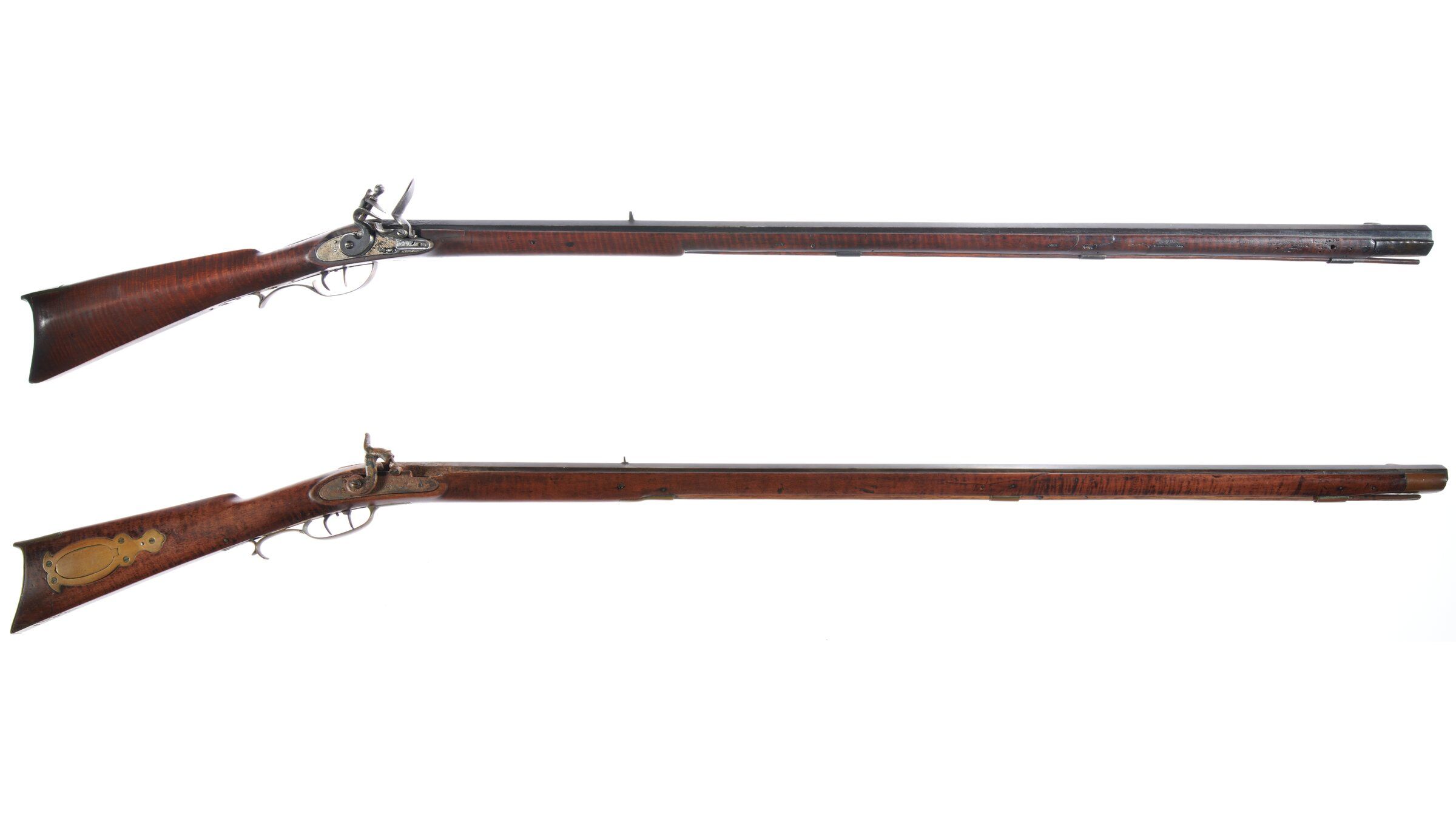 Two American Long Rifles | Rock Island Auction