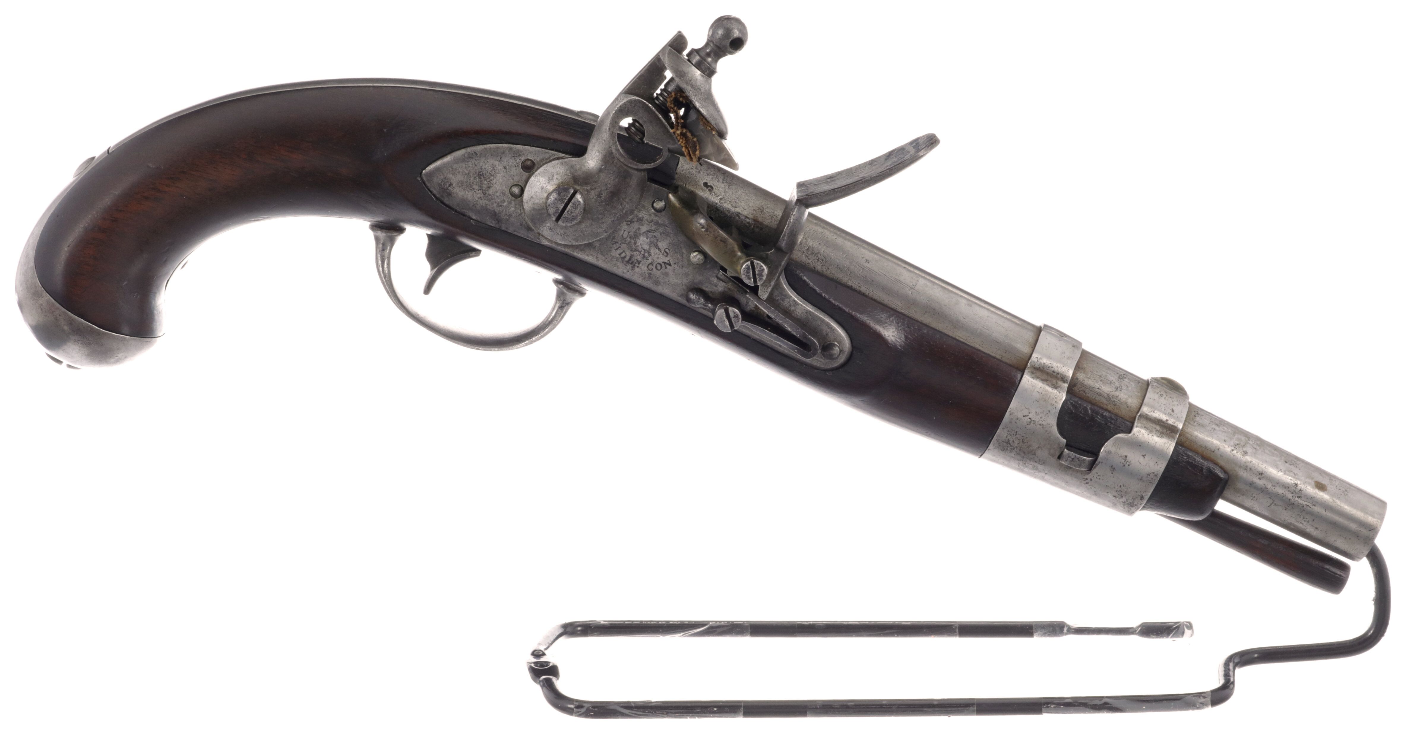 U.S. Simeon North Model 1816 Flintlock Pistol | Rock Island Auction