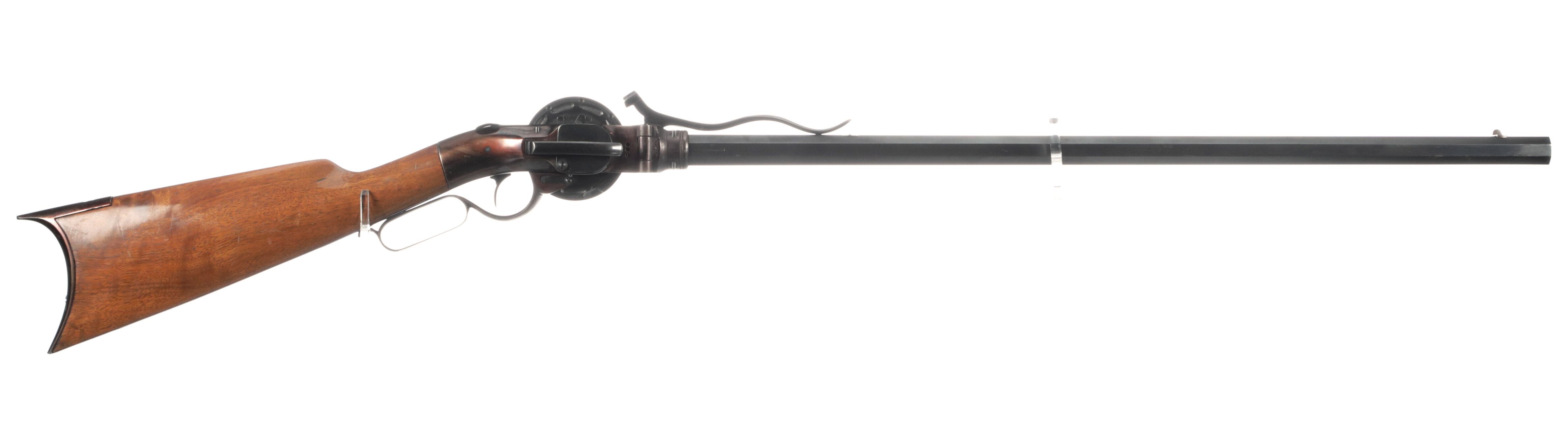 P.W. Porter Second Model Percussion Turret Rifle | Rock Island Auction