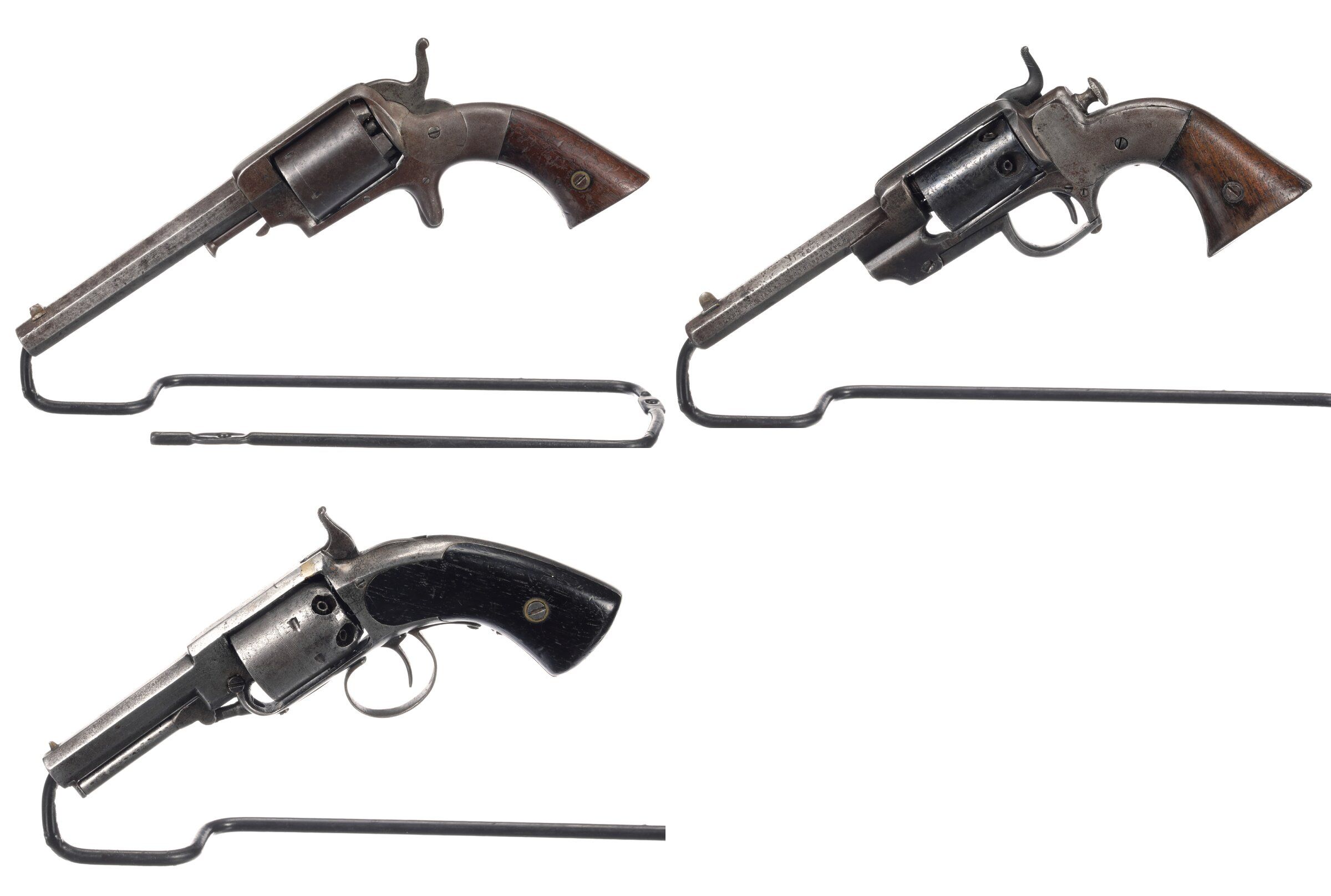 Three Antique American Percussion Revolvers | Rock Island Auction