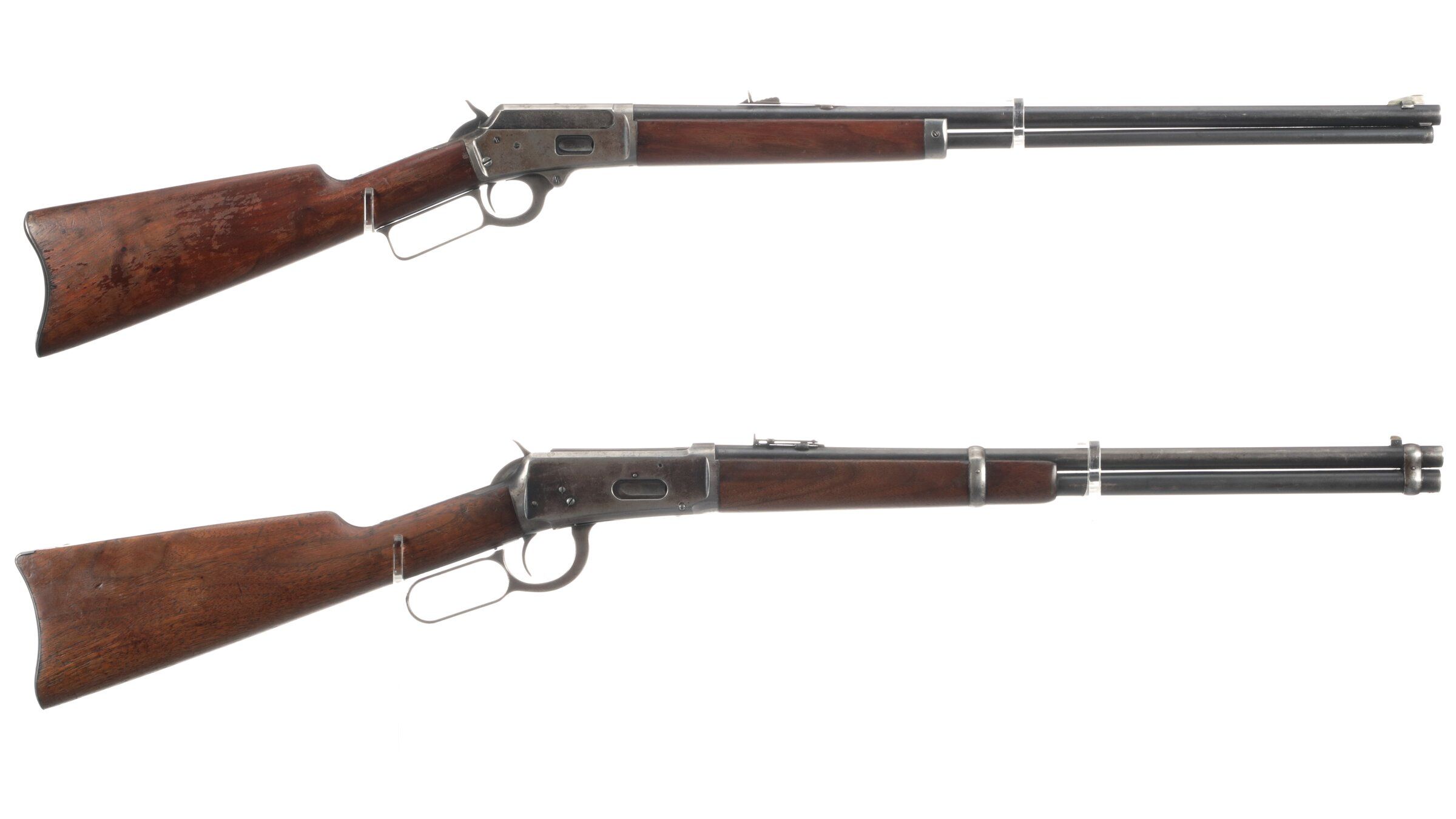 Two American Lever Action Long Guns | Rock Island Auction