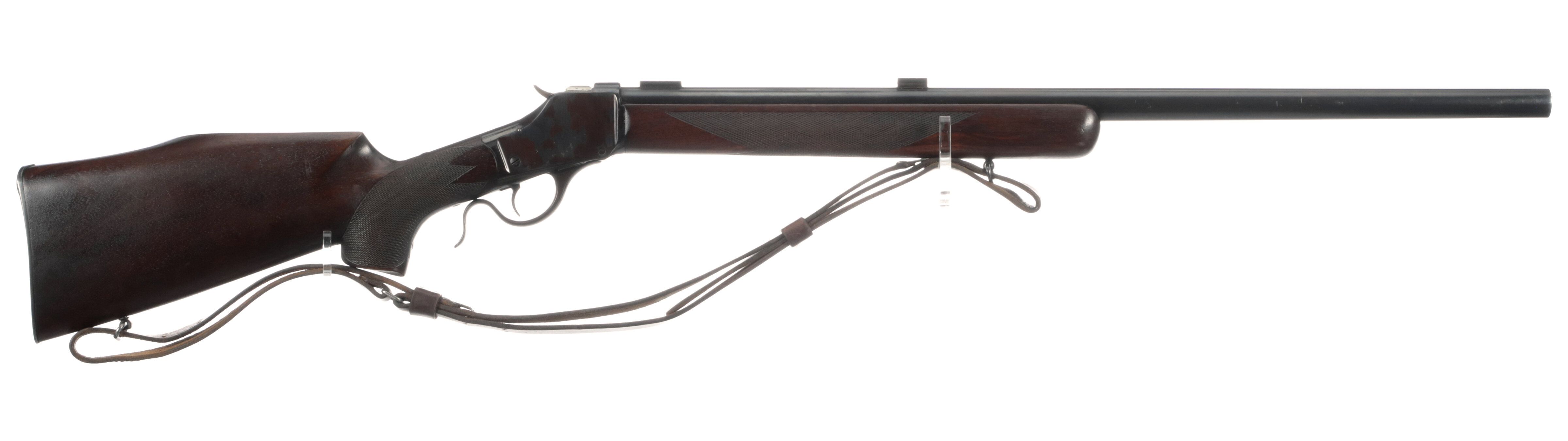 Custom Winchester Model 1885 High Wall Rifle | Rock Island Auction