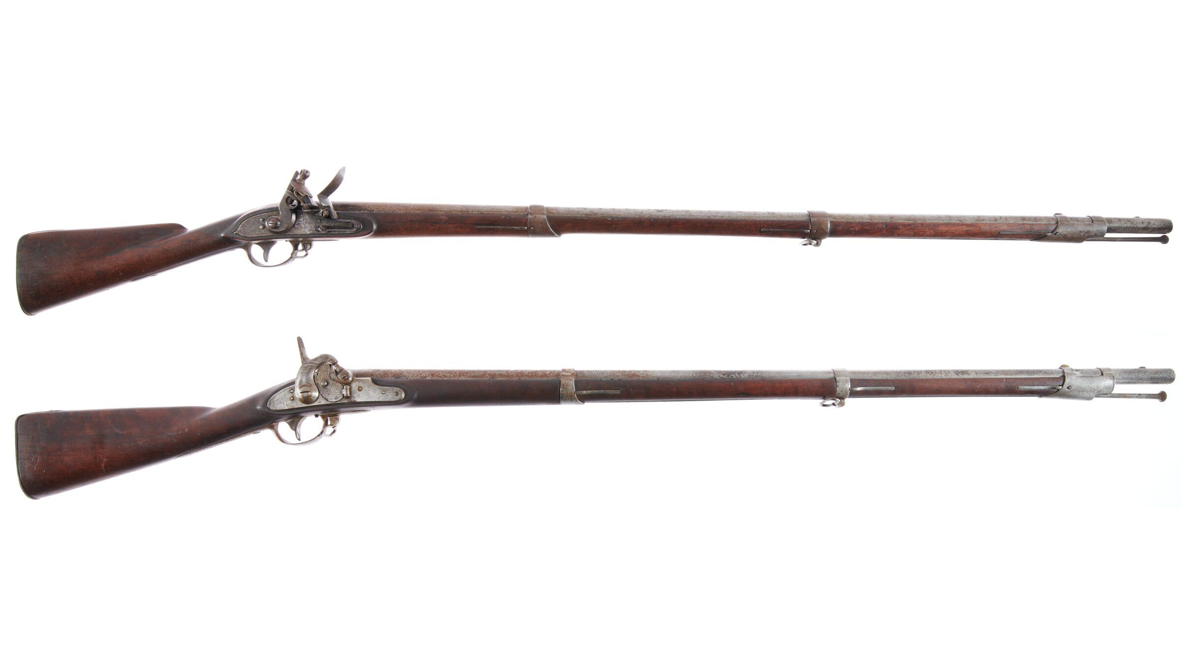 Two Antique U.S. Military Muzzleloading Long Guns | Rock Island Auction