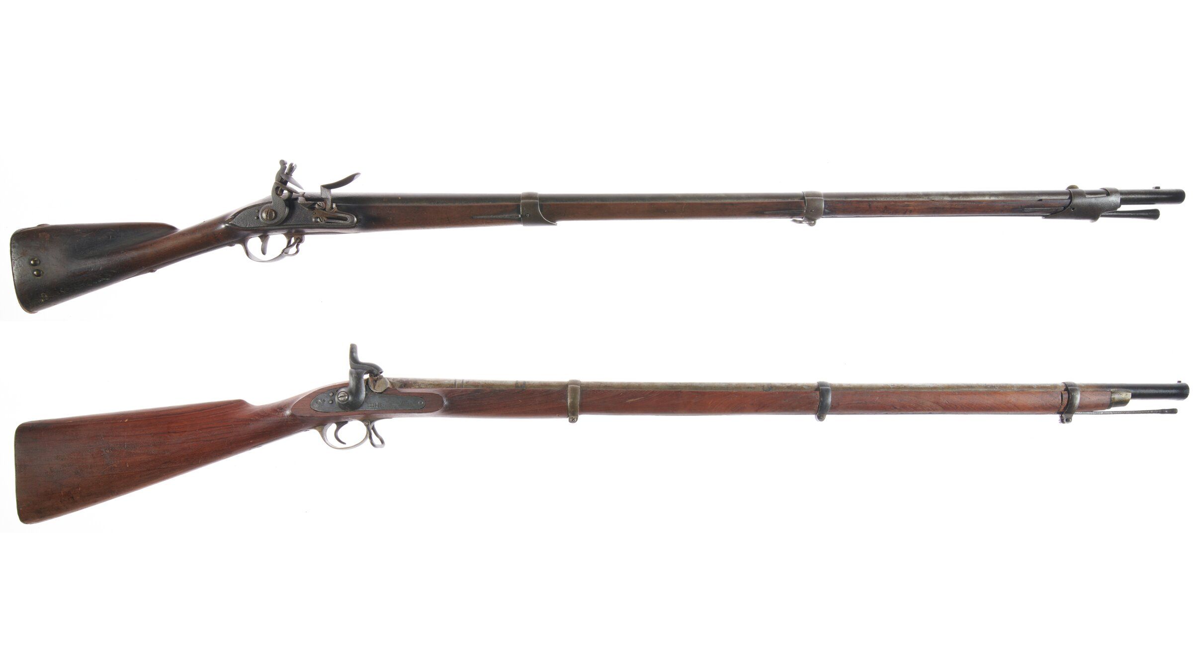 Two Muzzleloading Muskets | Rock Island Auction
