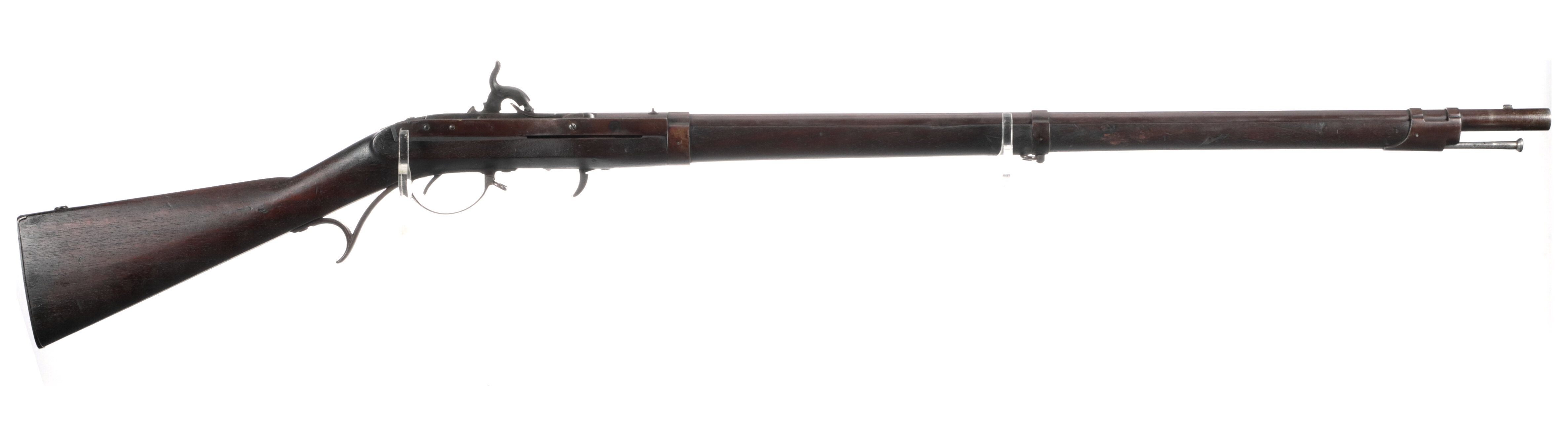 U.S. Harpers Ferry Model 1819 Hall Percussion Conversion Rifle | Rock ...