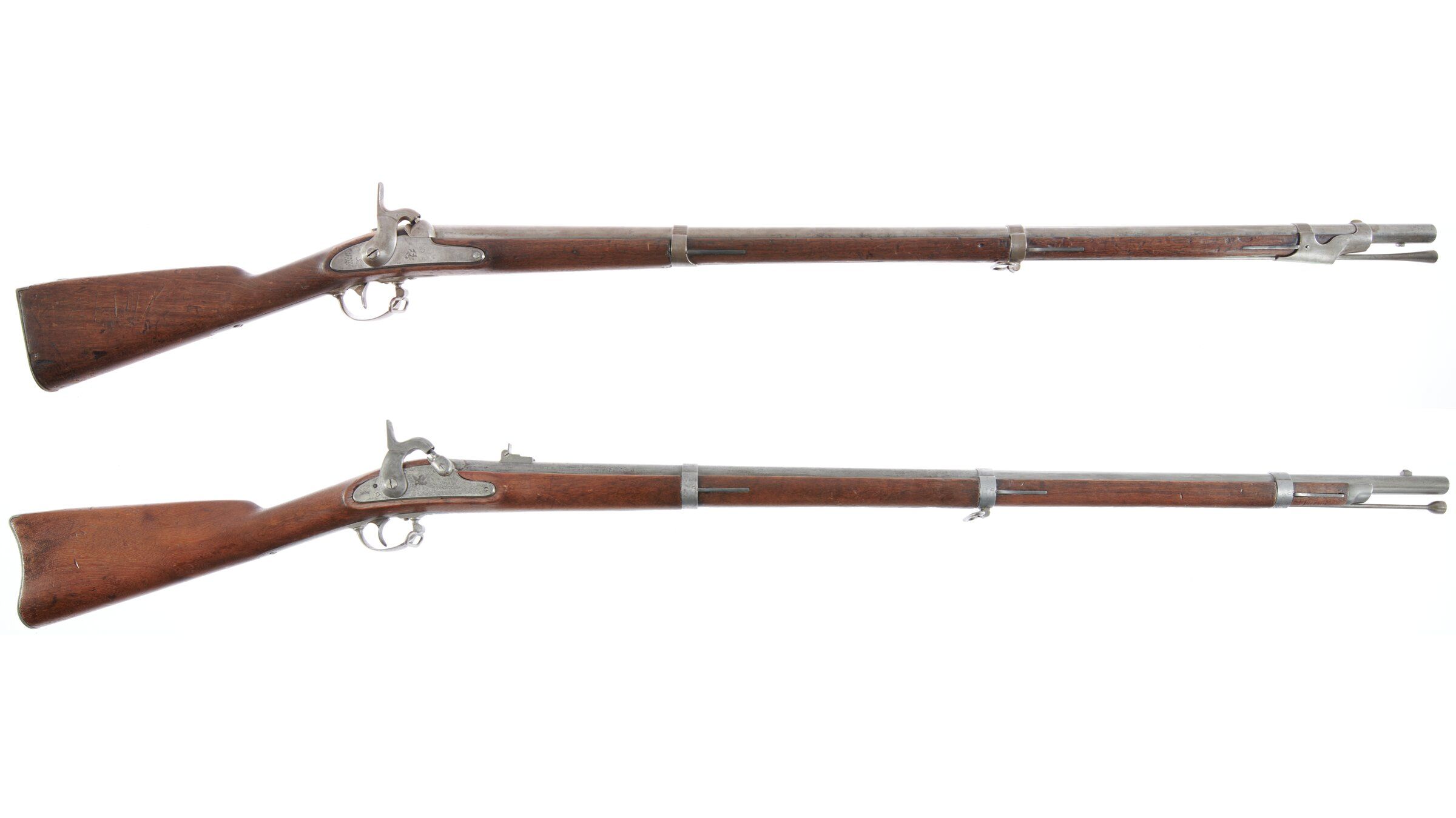 Two U.S. Martial Percussion Muskets | Rock Island Auction