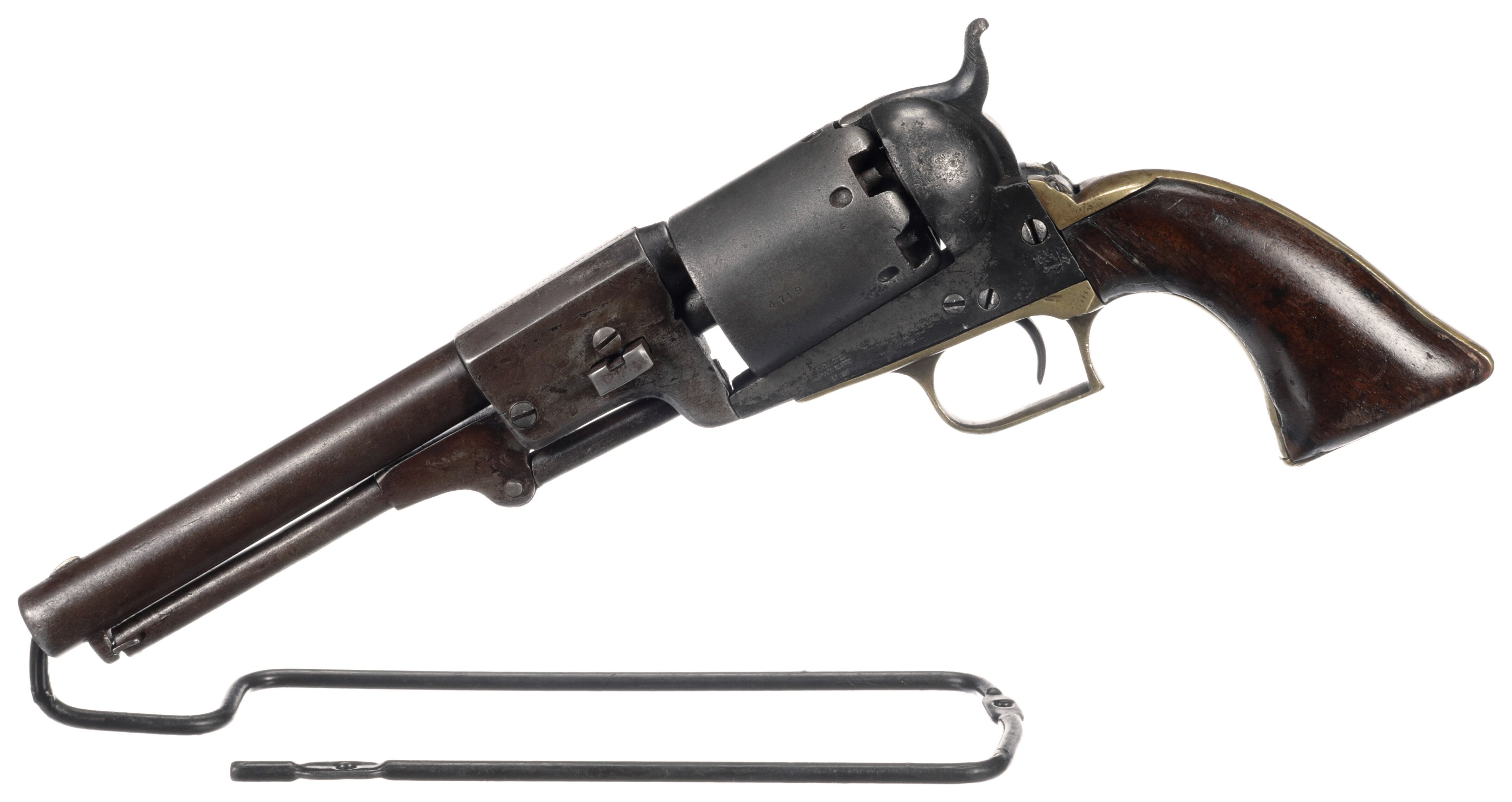 Colt First Model Dragoon Percussion Revolver | Rock Island Auction
