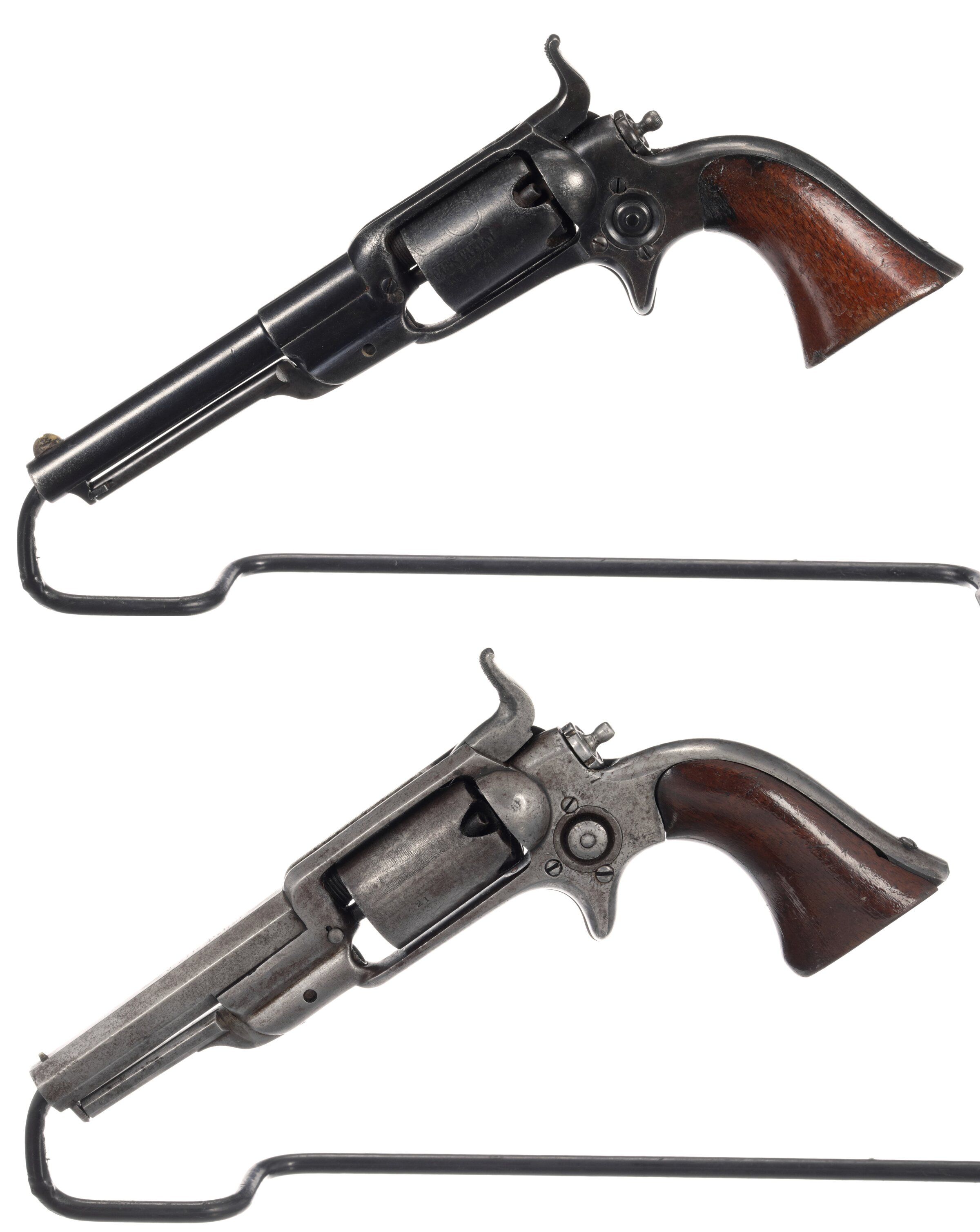 Two Colt Model 1855 "Root" Pocket Percussion Revolvers | Rock Island ...