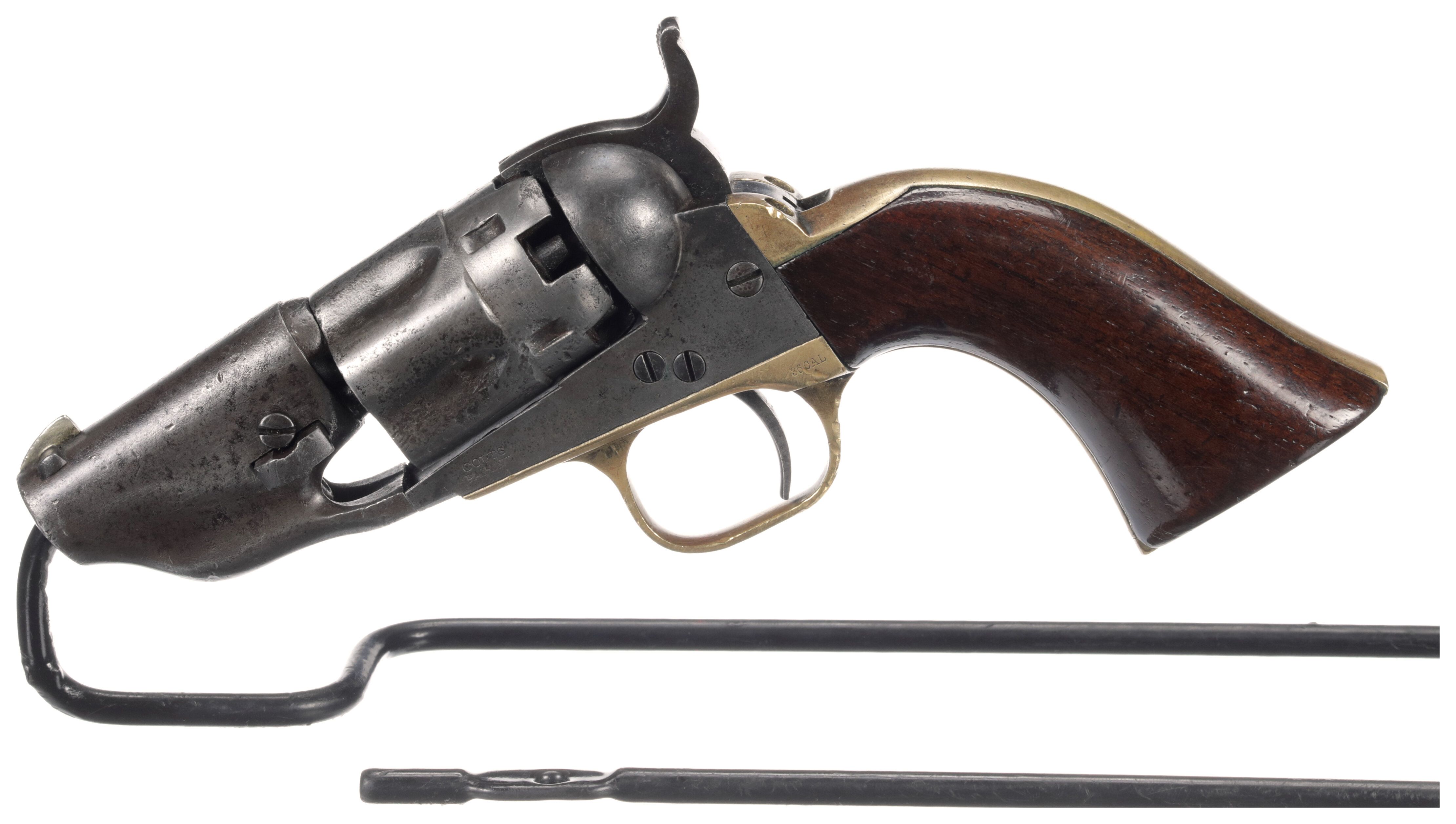 "Avenging Angel" Style Colt Model 1862 Police Revolver | Rock Island ...