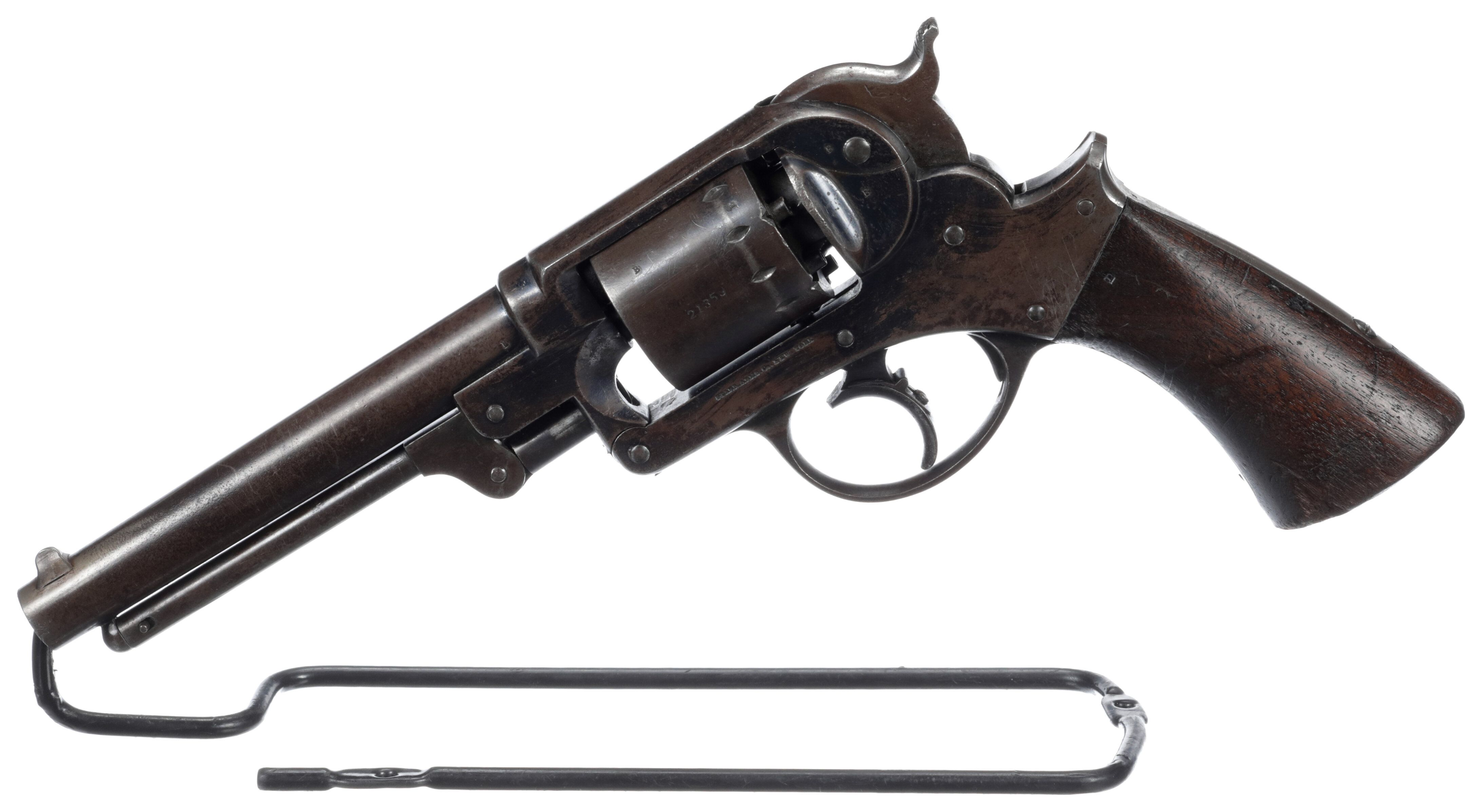 Starr Model 1858 Army Percussion Double Action Revolver | Rock Island ...