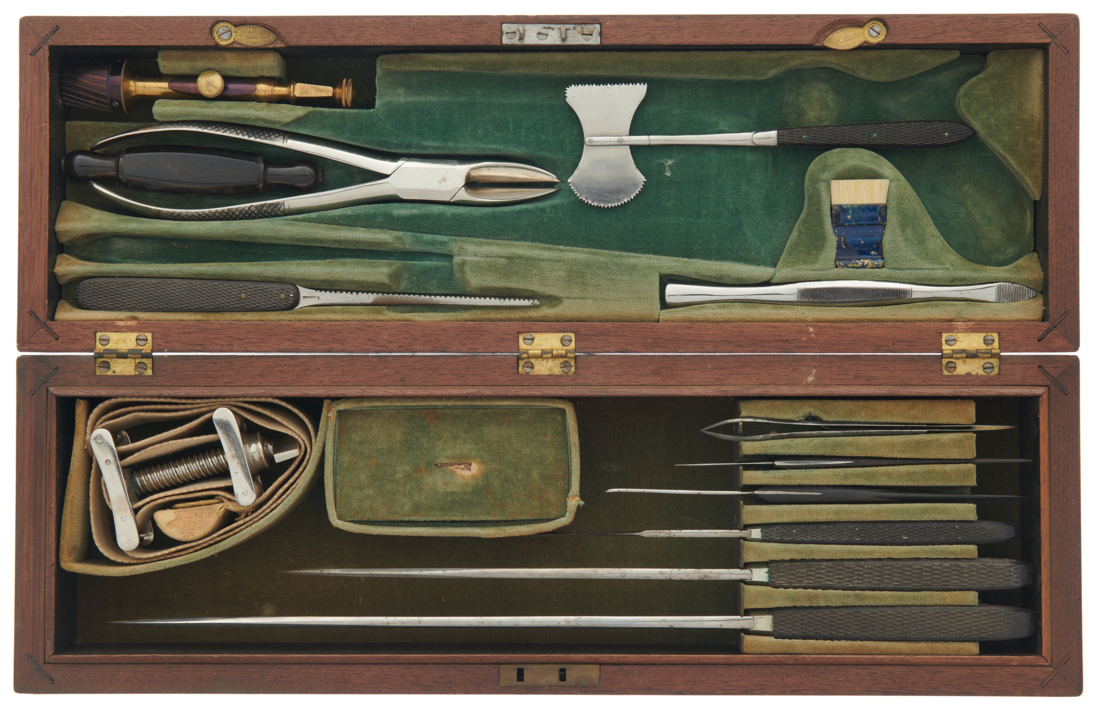 Cased Tiemann & Company Surgical Instrument Set | Rock Island Auction
