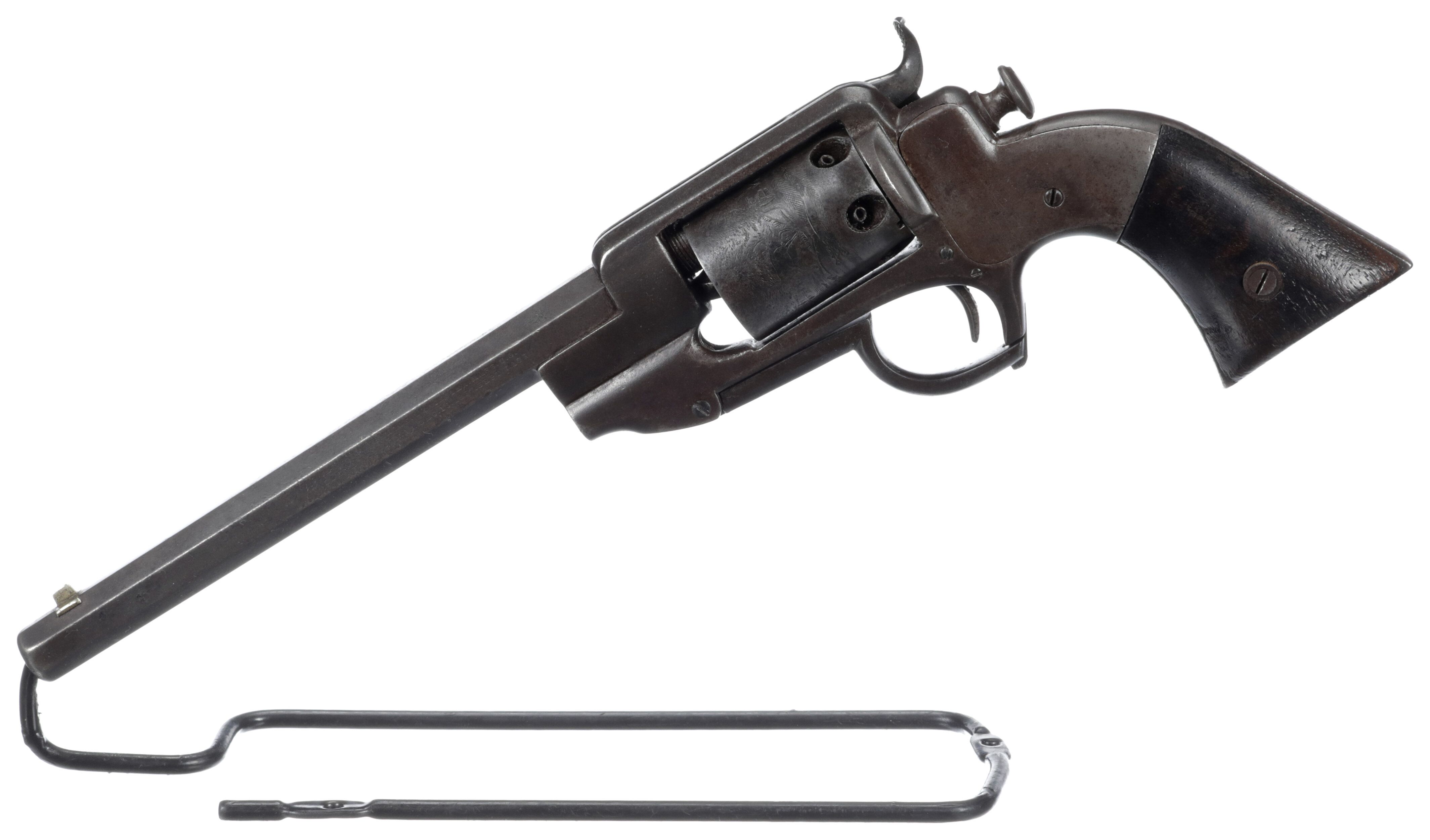 Allen & Wheelock Side Hammer Navy Percussion Revolver | Rock Island Auction