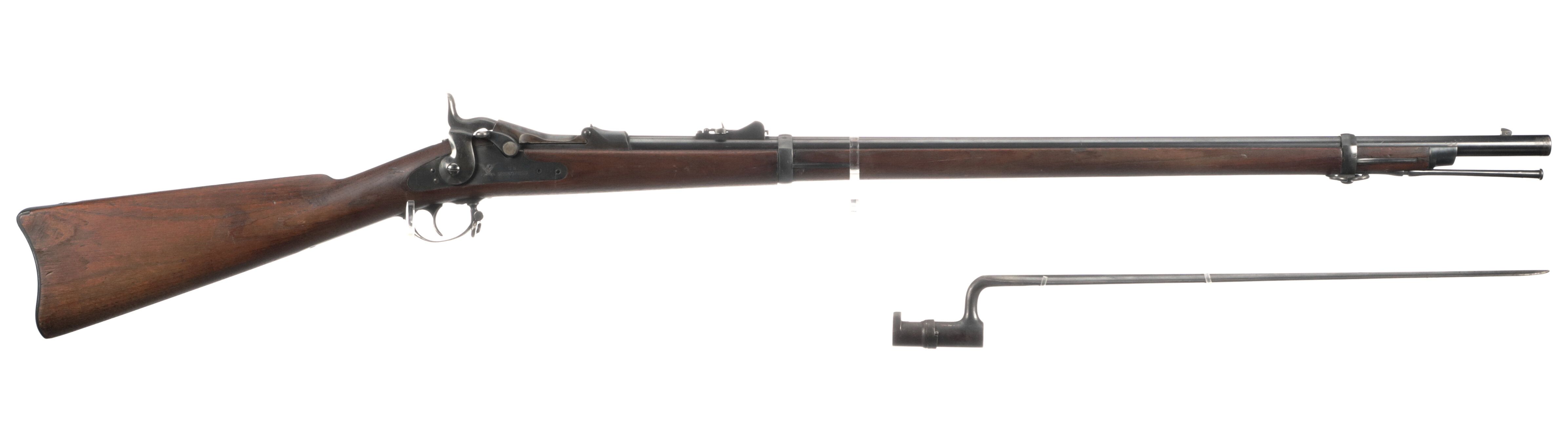 U.S. Springfield Model 1879 Trapdoor Rifle with Bayonet | Rock Island ...