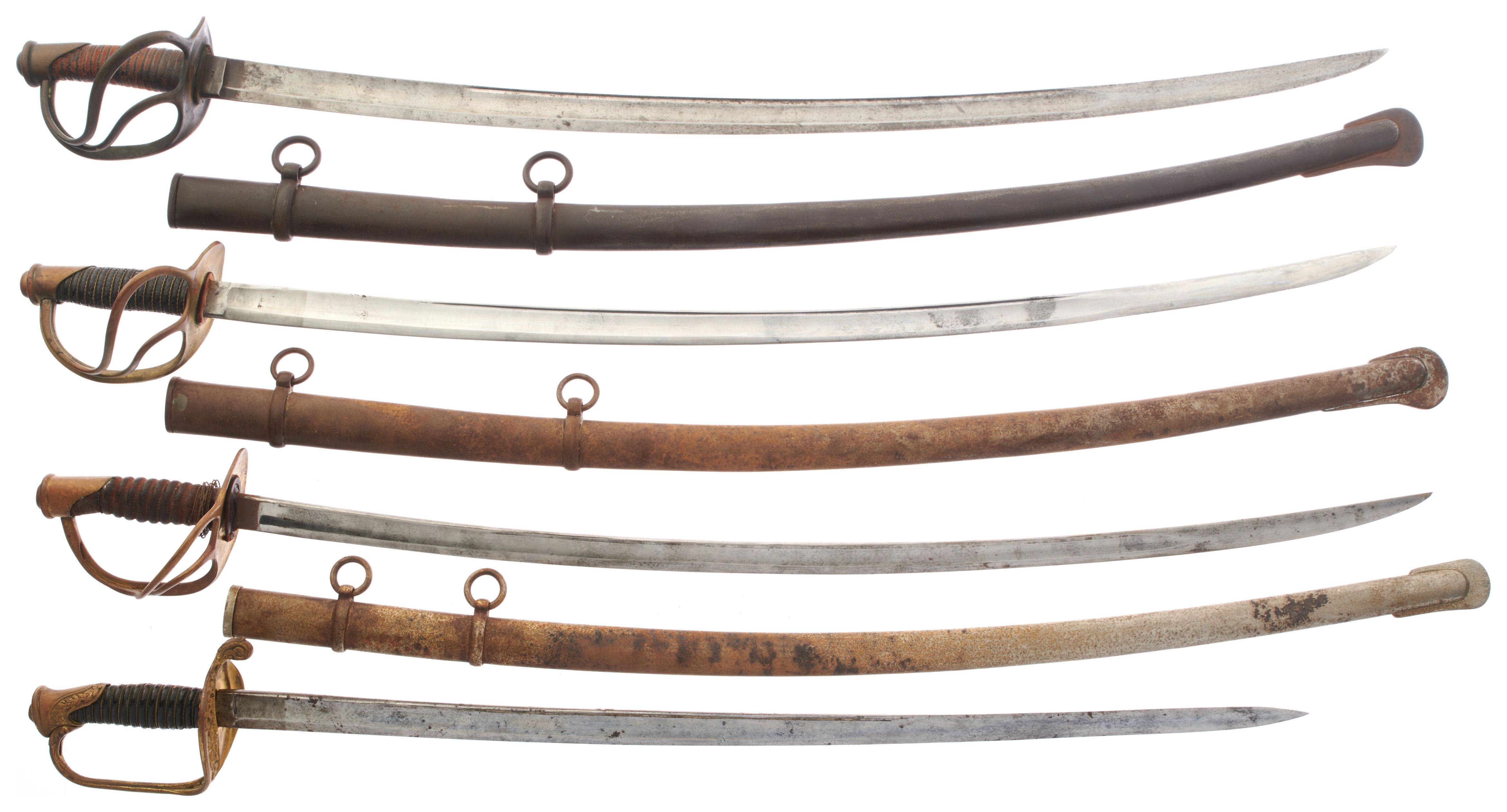 Four American Military Swords | Rock Island Auction