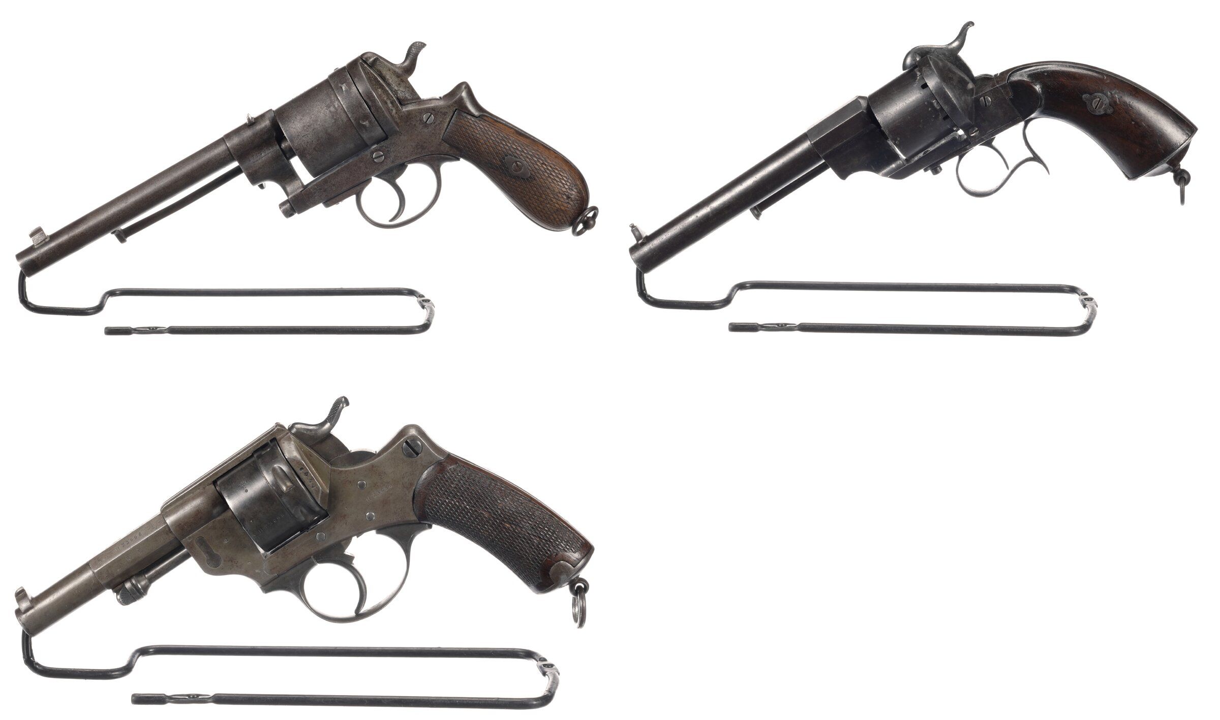 Three European Revolvers | Rock Island Auction