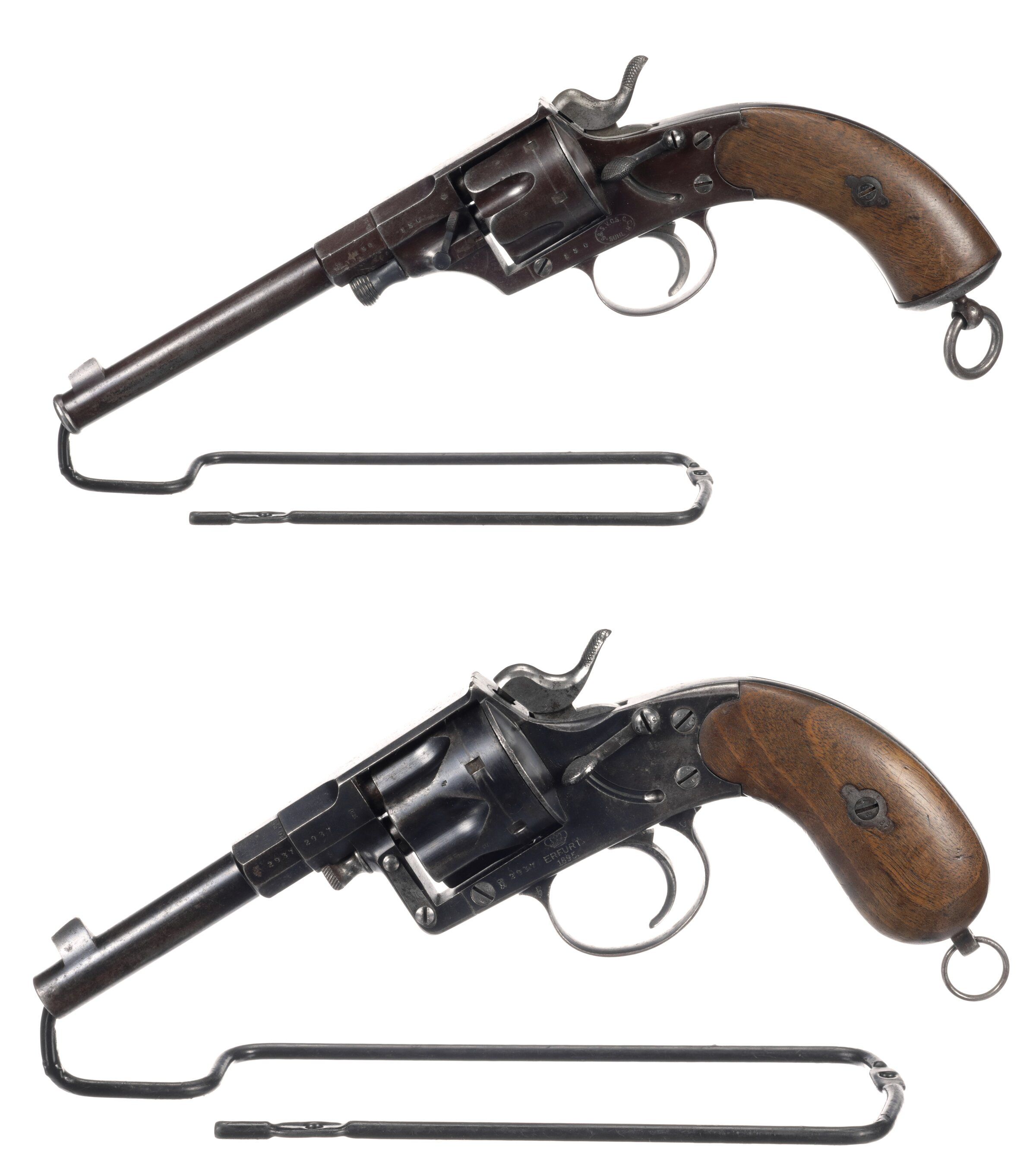 Two German Military Single Action Reichs Revolvers | Rock Island Auction