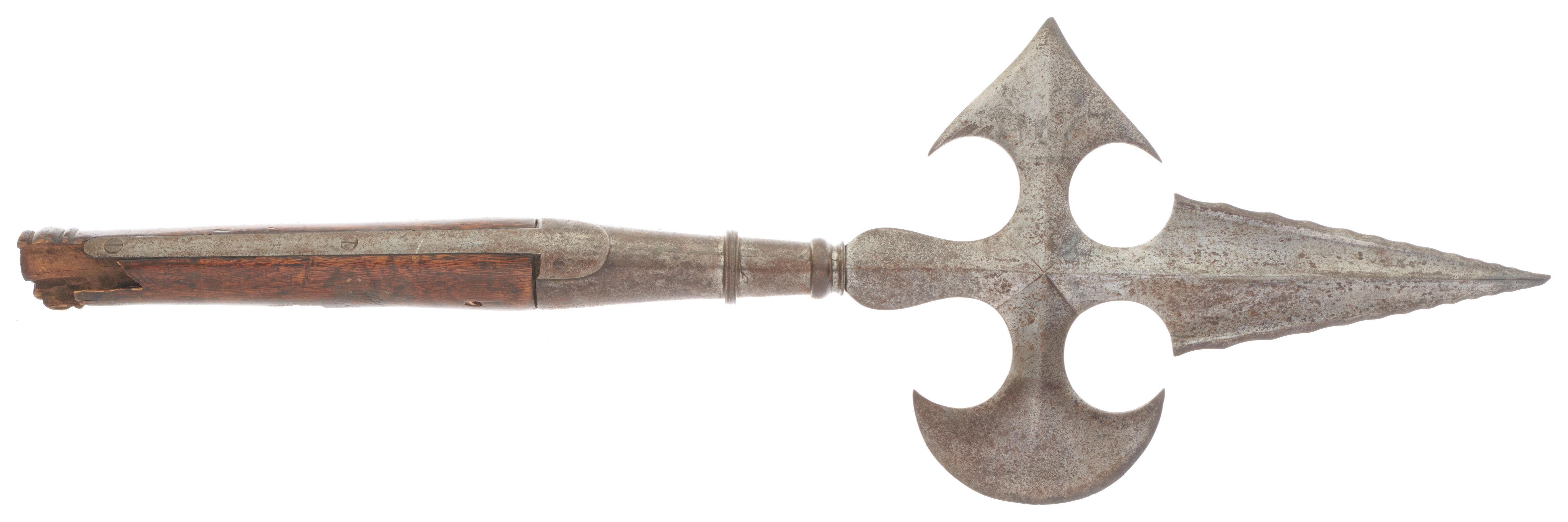 Unmarked Halberd Head | Rock Island Auction