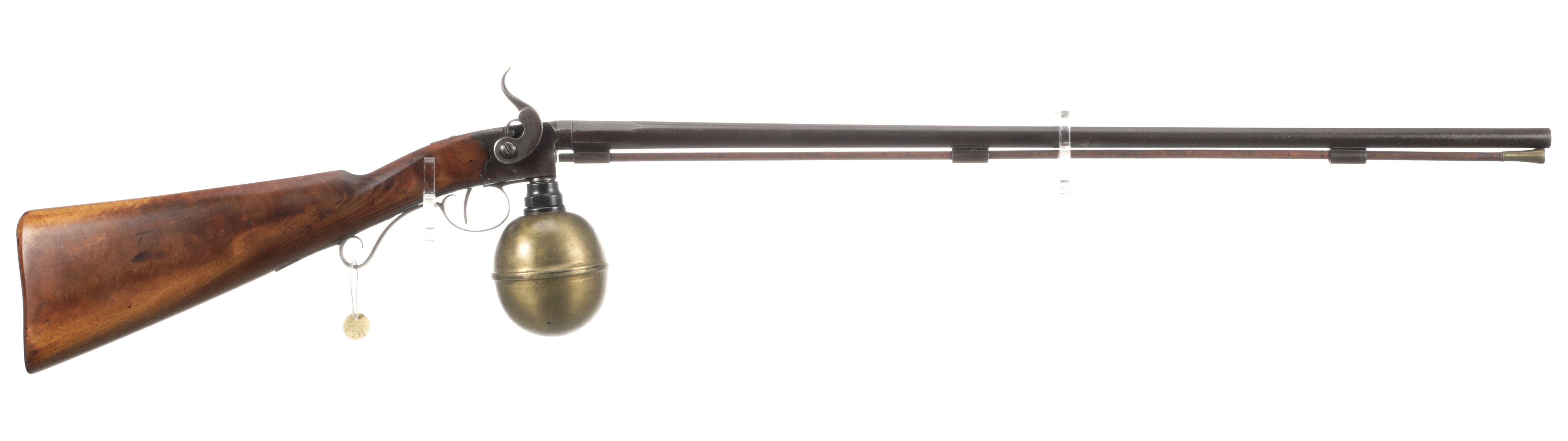 18th Century European Ball Reservoir Muzzleloading Air Gun | Rock ...