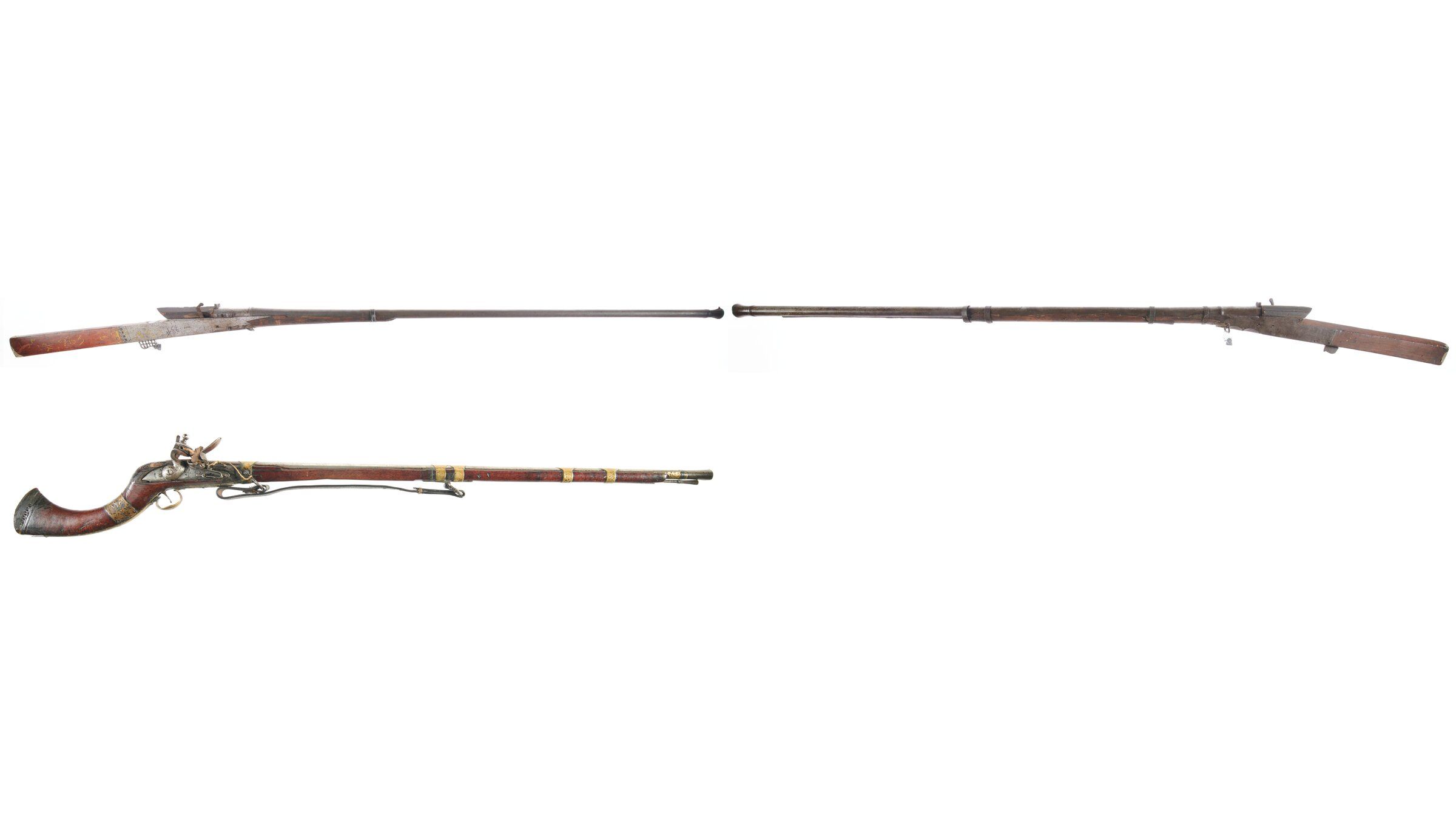 Three Asian Muskets | Rock Island Auction