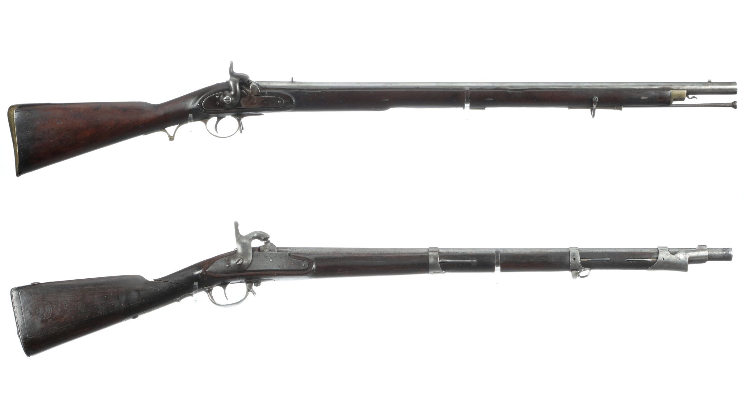 Two Antique European Muzzleloading Long Arms | Rock Island Auction