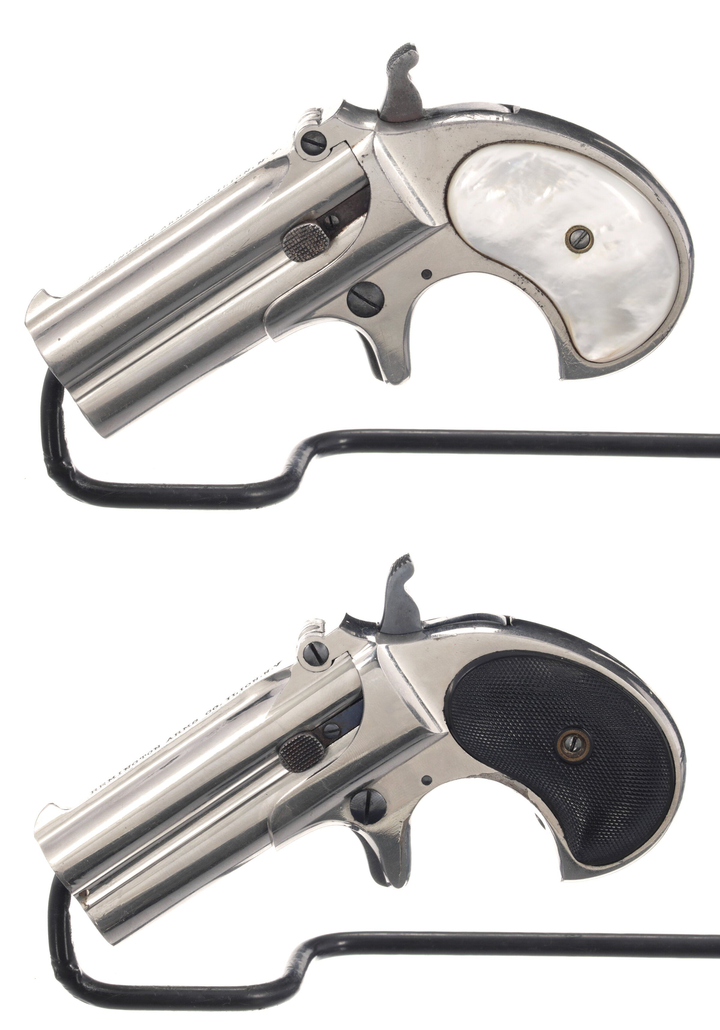 Two Remington Over/Under Derringer Pistols | Rock Island Auction