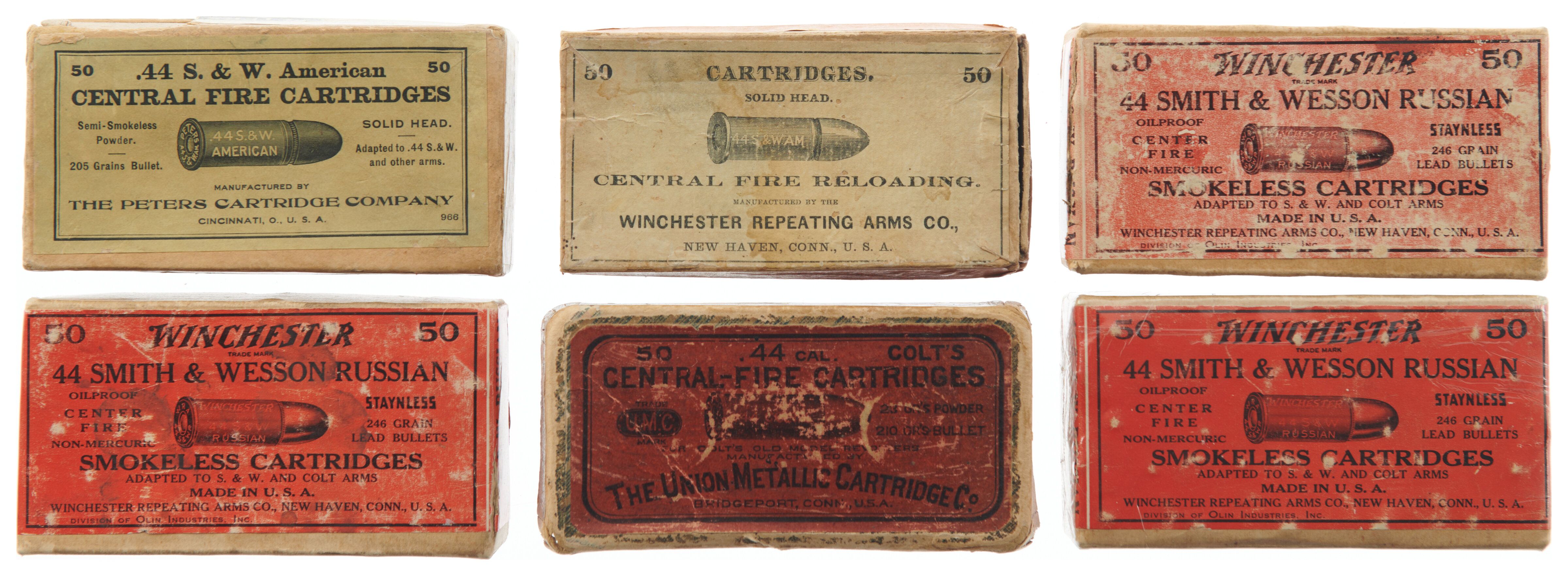 Lot of Vintage American Revolver Ammunition | Rock Island Auction