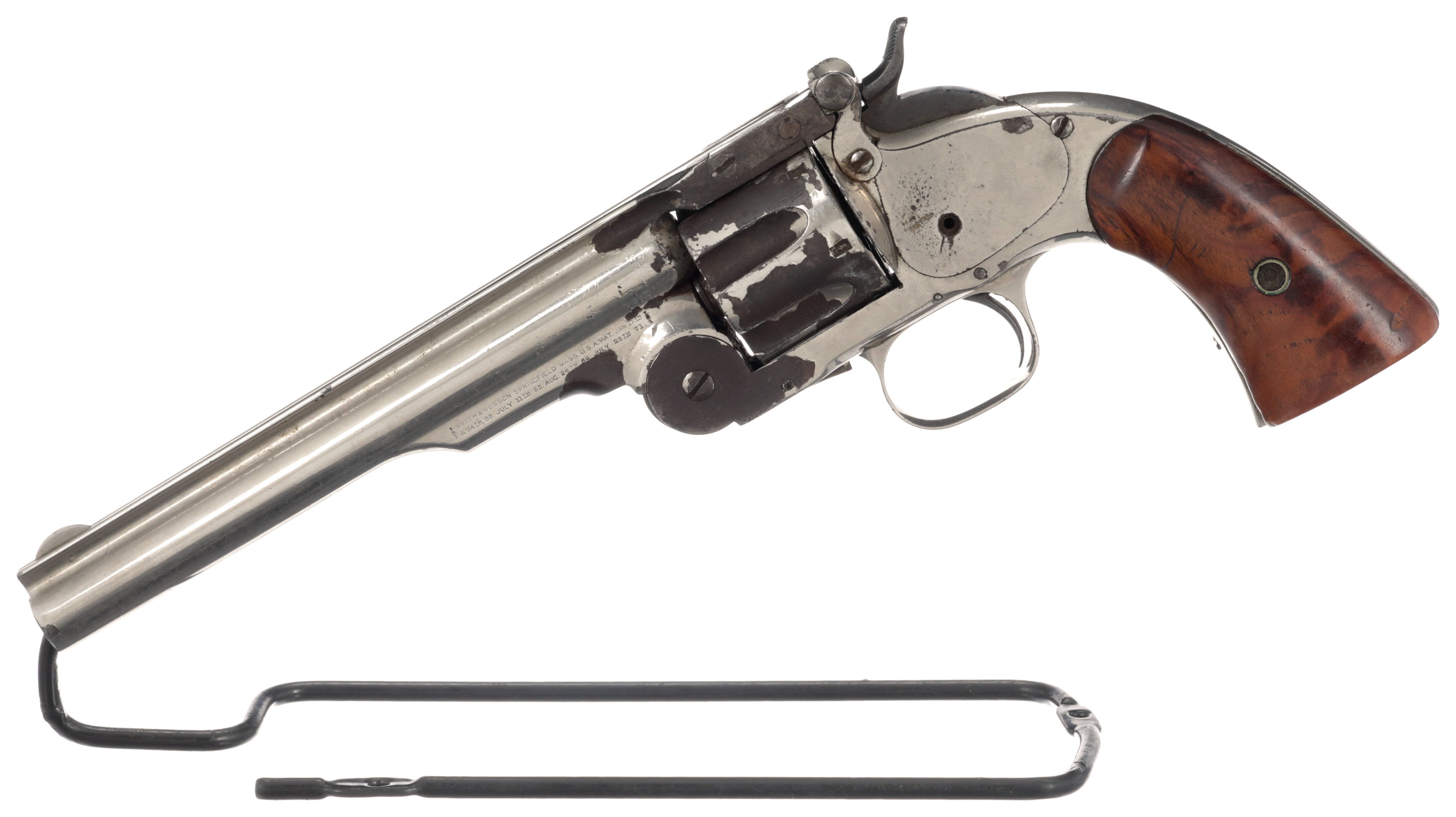 Smith & Wesson Second Model Schofield Single Action Revolver | Rock ...