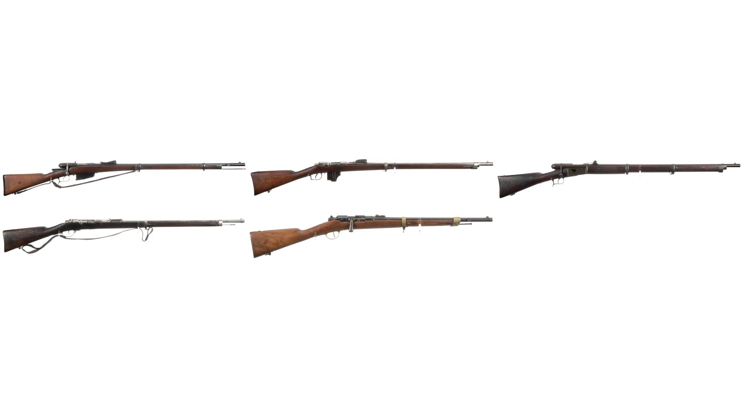 Five Antique European Bolt Action Rifles | Rock Island Auction