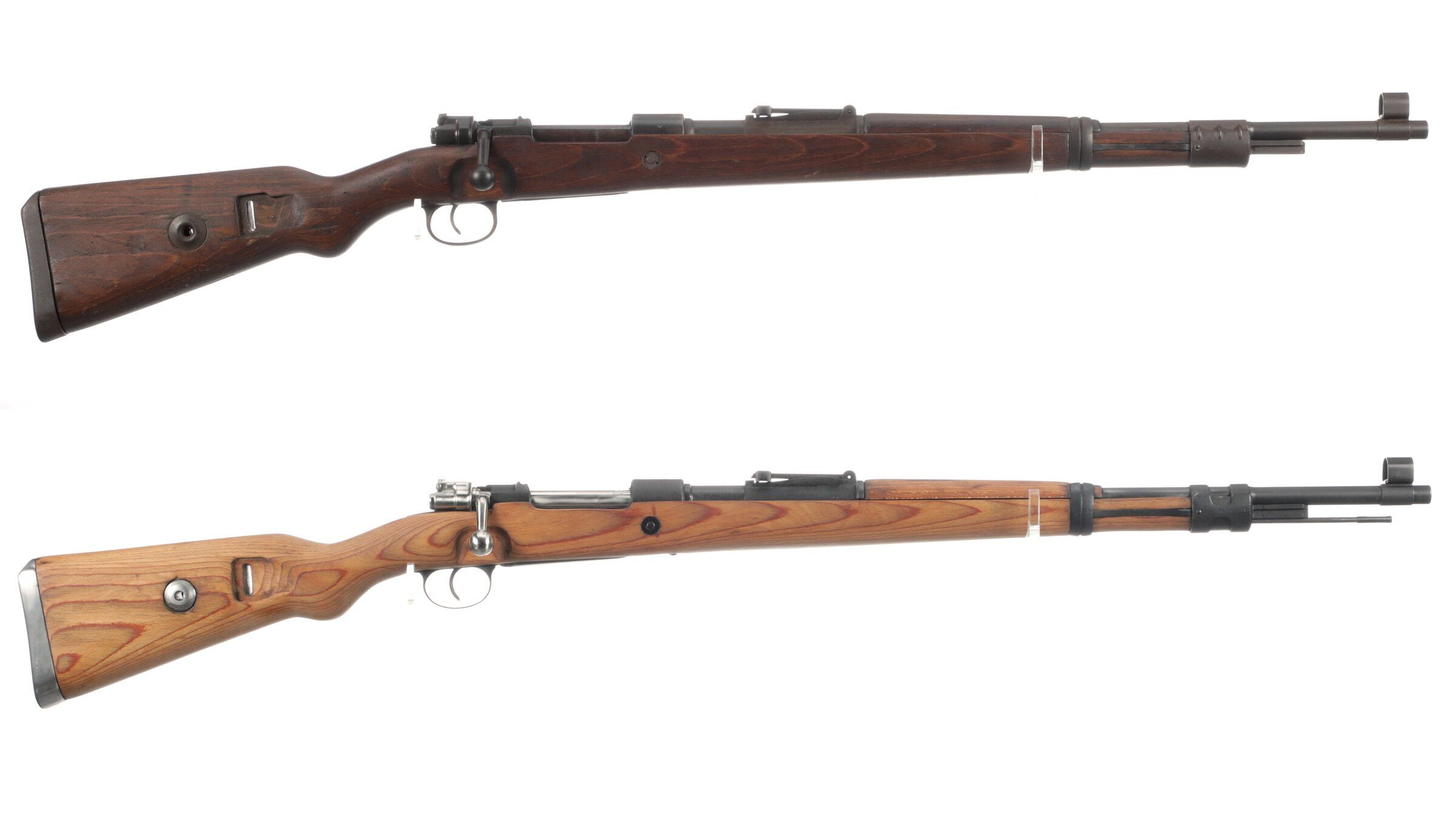 Two German K98k Mauser Bolt Action Rifles | Rock Island Auction